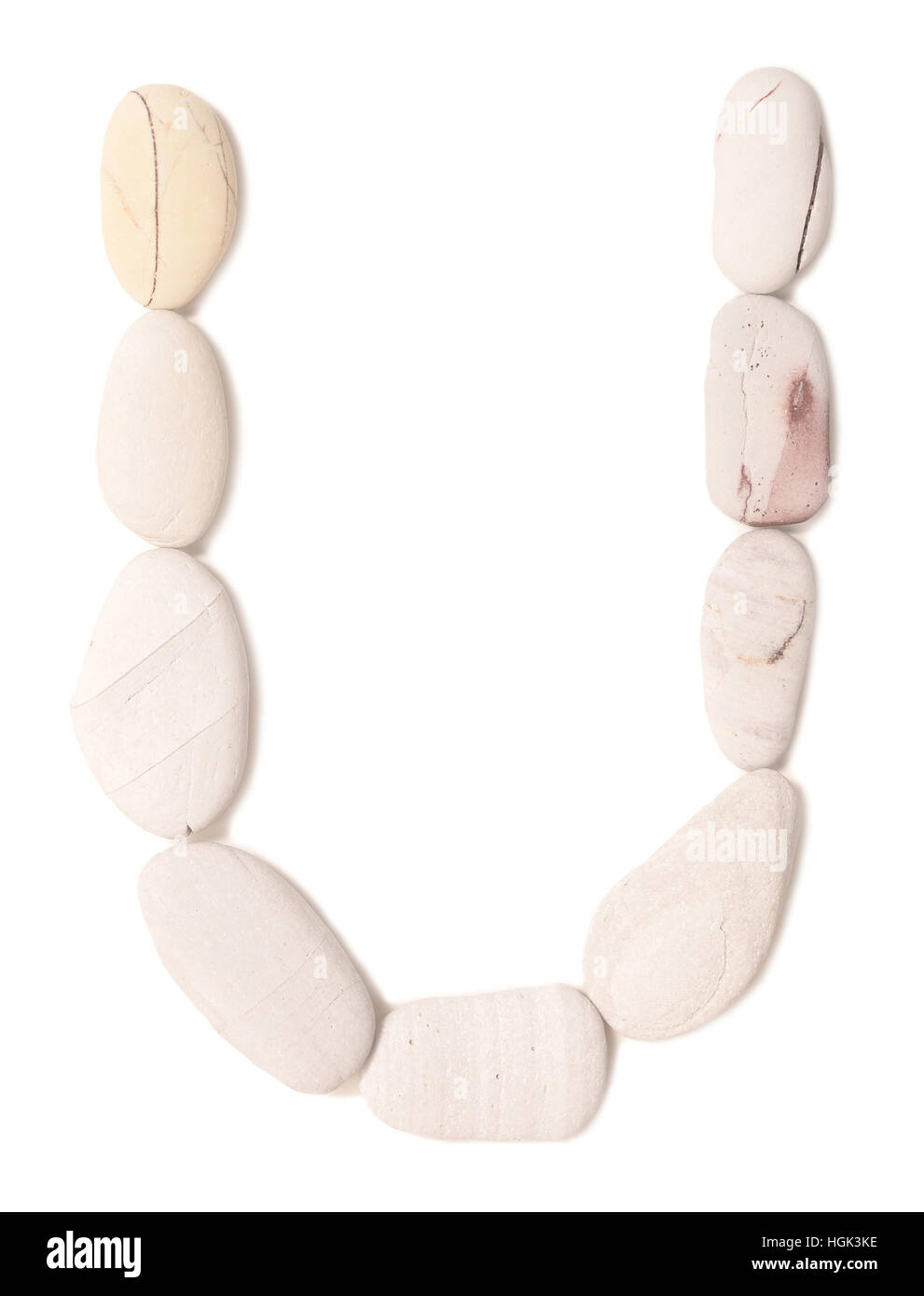 letter isolated on a white background Stock Photo - Alamy