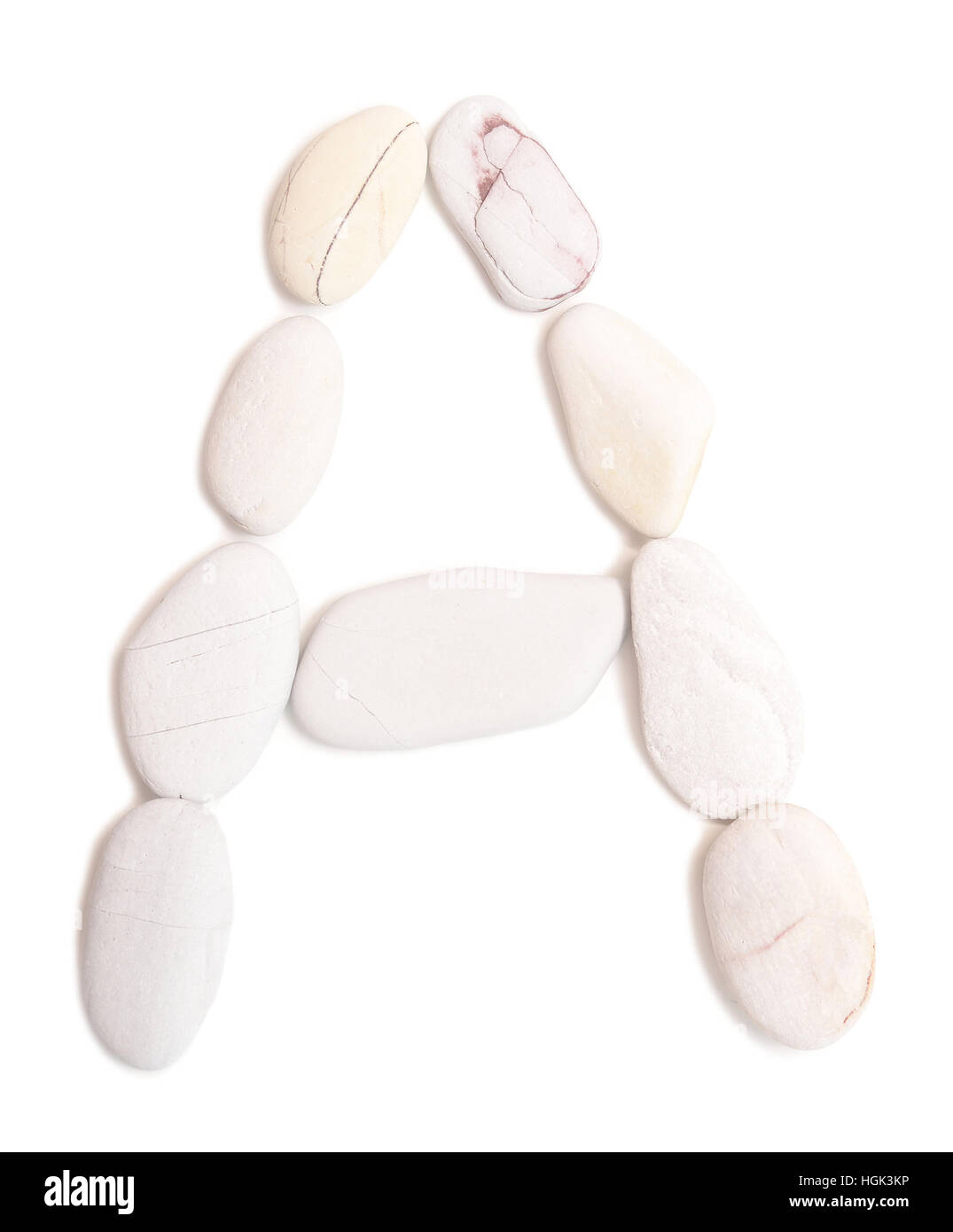 letter isolated on a white background Stock Photo - Alamy