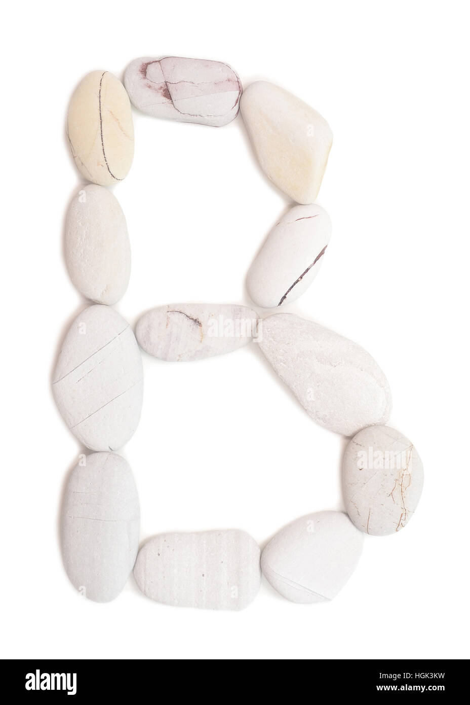 letter isolated on a white background Stock Photo - Alamy