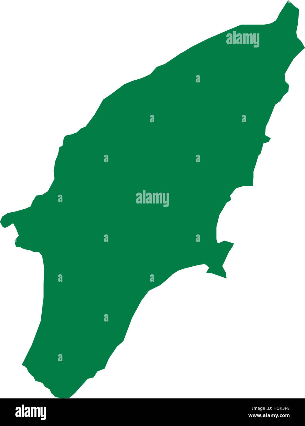 Rhodes map hi-res stock photography and images - Alamy