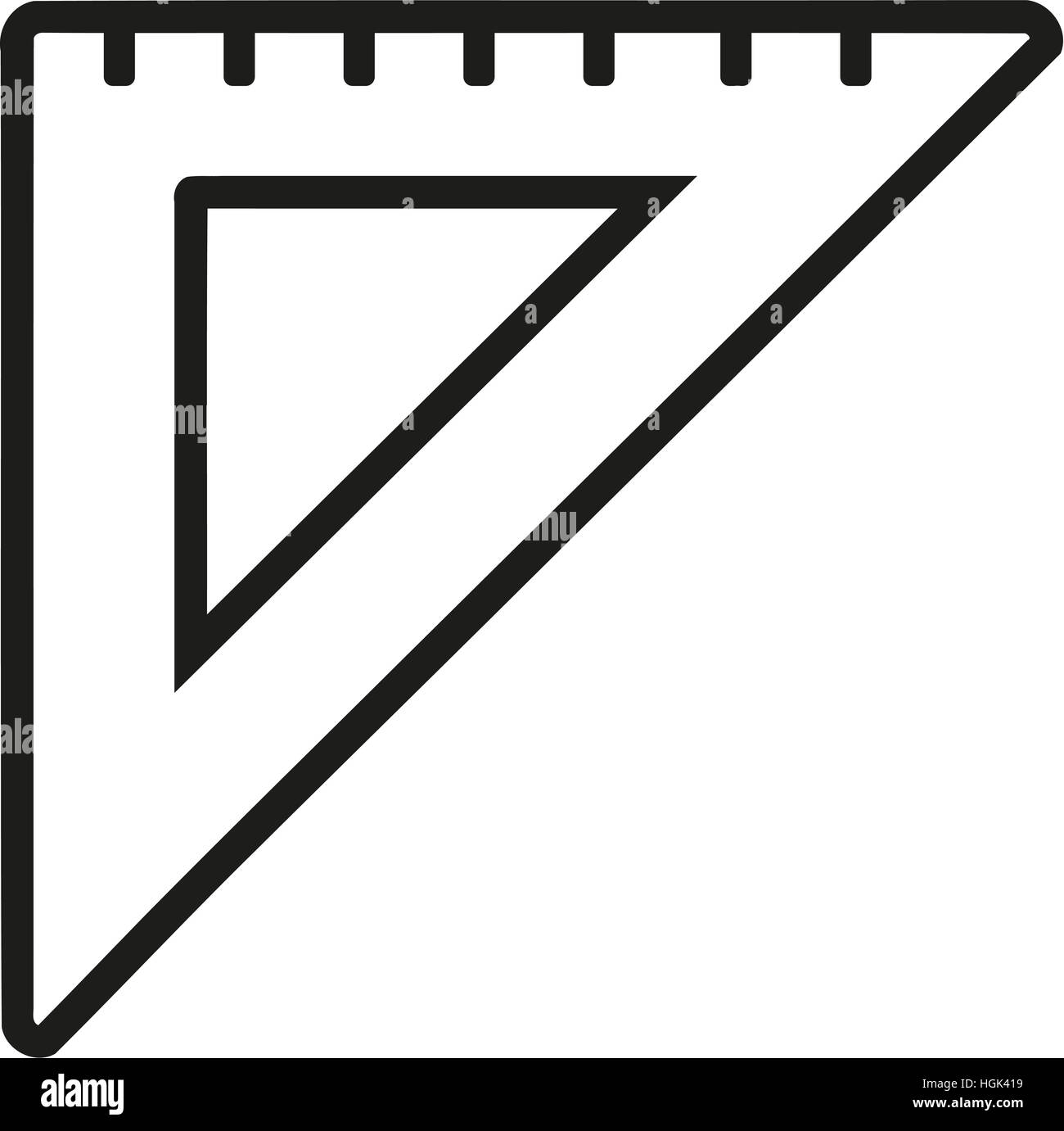 Set square ruler Stock Photo - Alamy