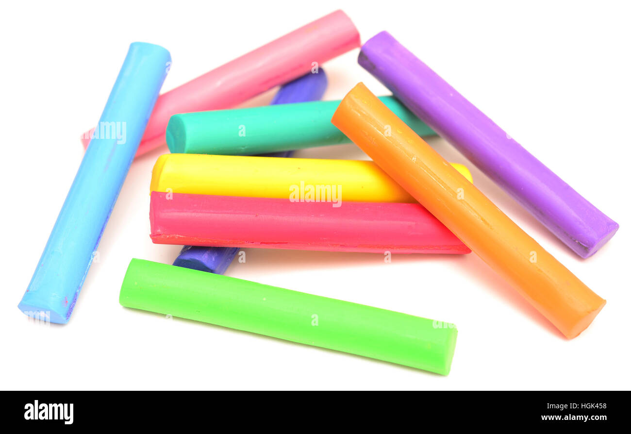 plasticine isolated on white background Stock Photo - Alamy