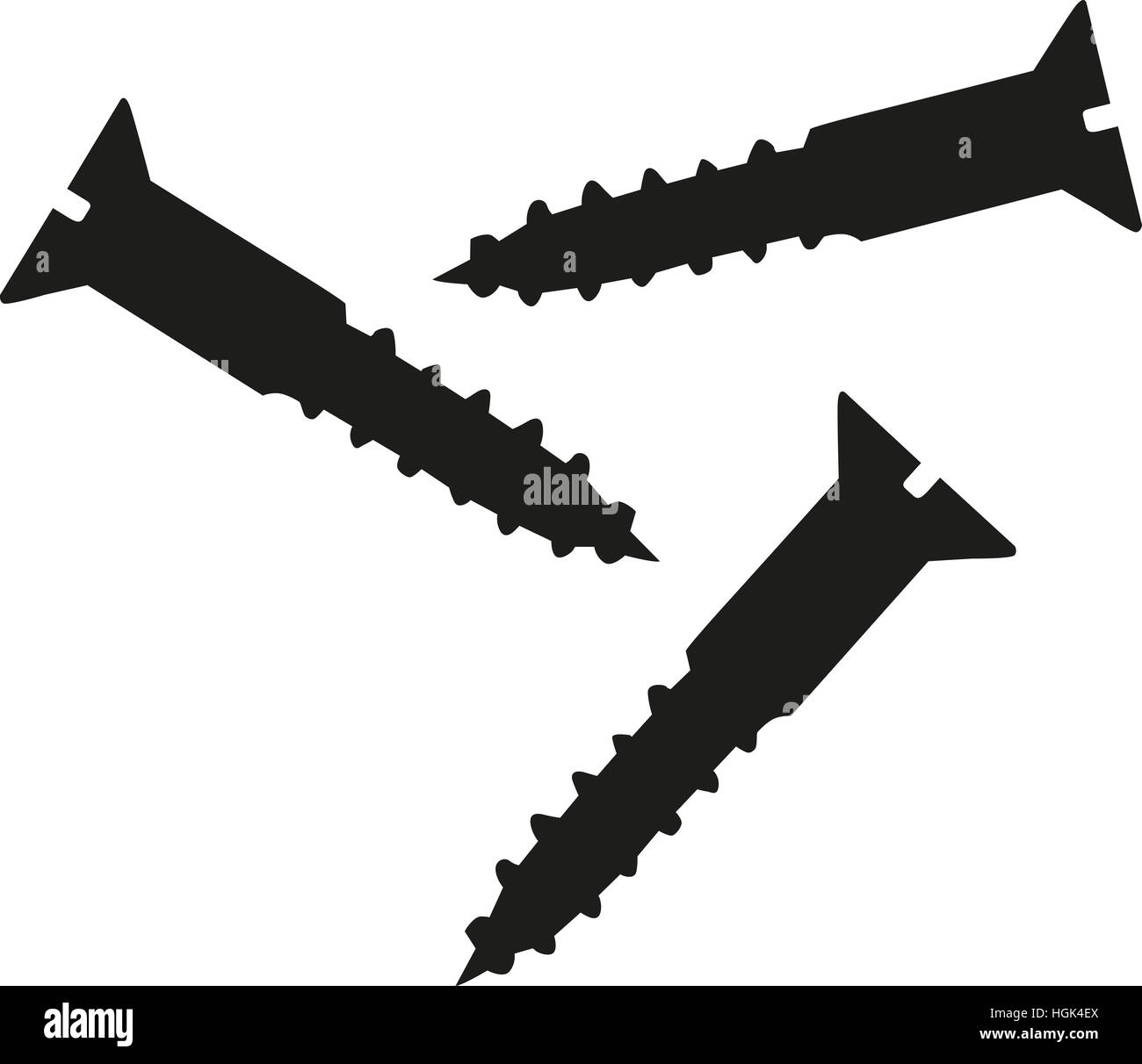 Screw symbol hi-res stock photography and images - Alamy