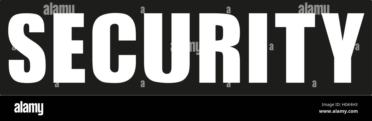 Security word inverted Stock Photo - Alamy