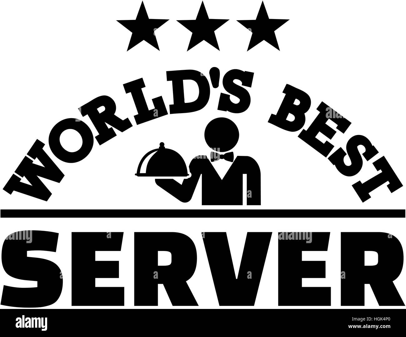 World's best server Stock Photo - Alamy