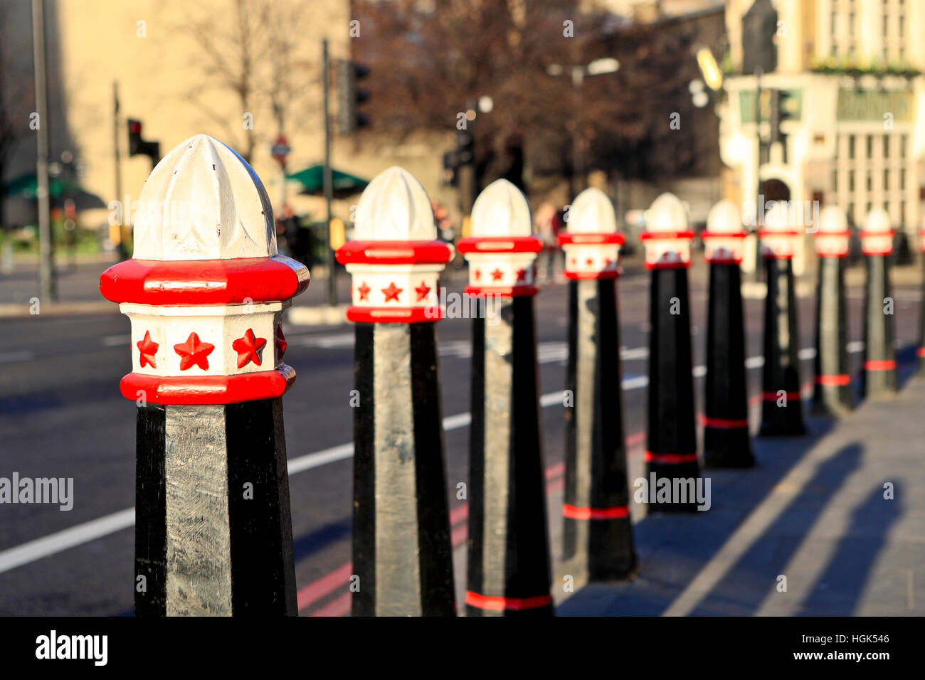 Pavement Bollards Bollard High Resolution Stock Photography and Images ...