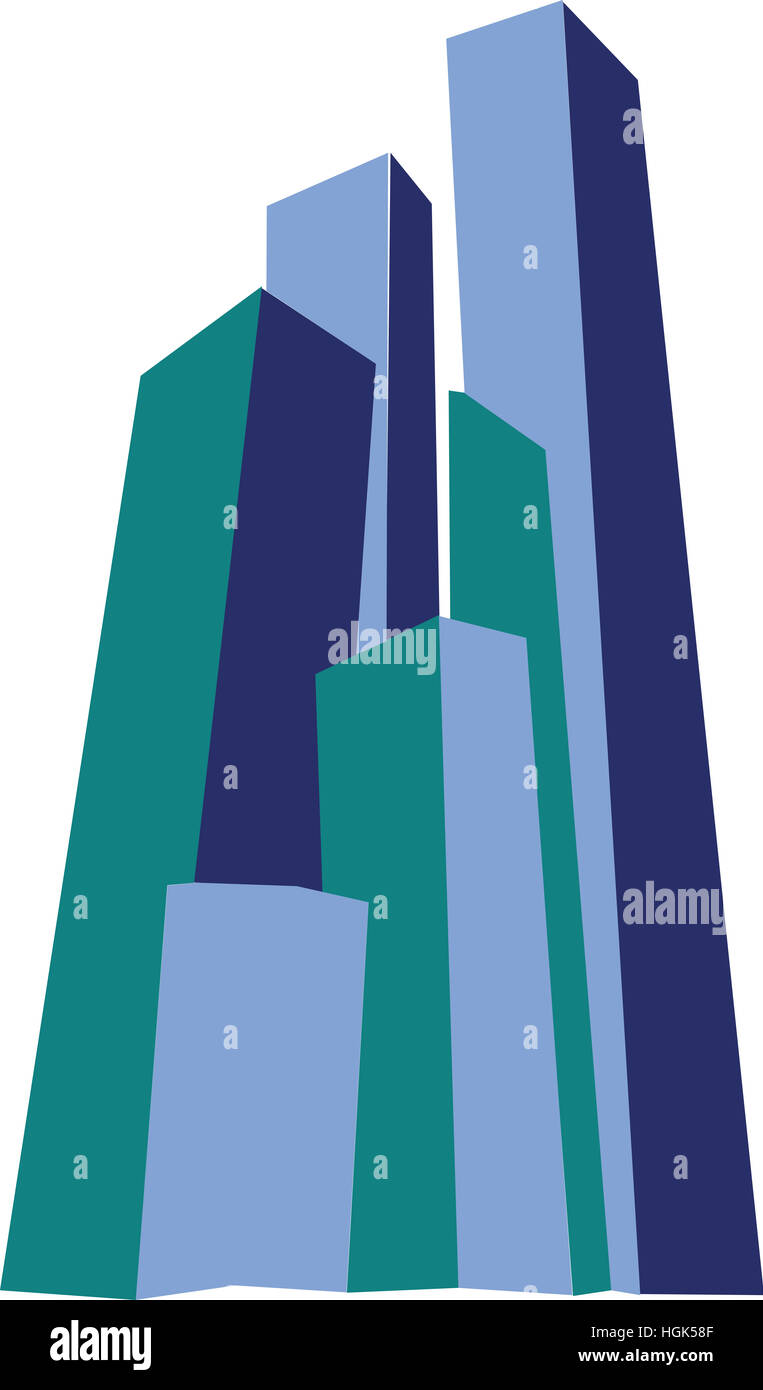 Isolated skyscraper hi-res stock photography and images - Alamy