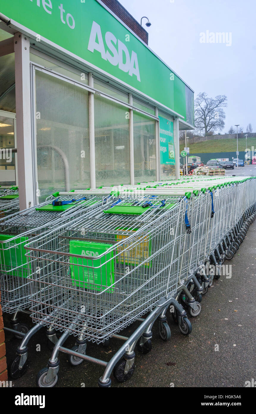Asda supermarket on Honey End Lane in Tilehurst, Reading, Berkshire, UK ...