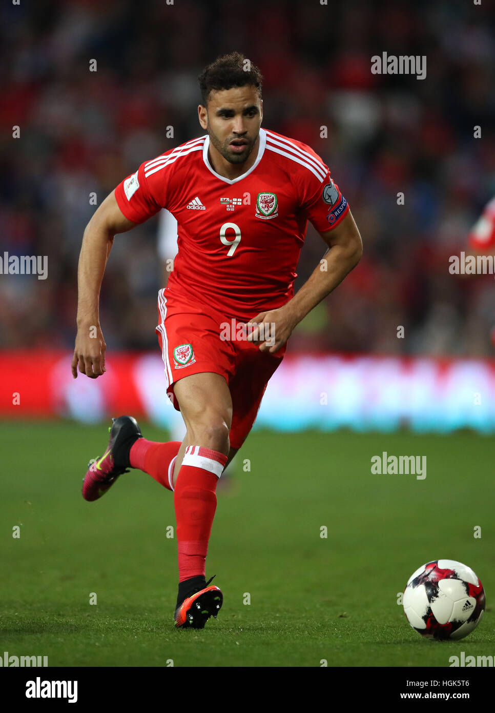 Wales hal robson kanu fifa world cup qualifying hi-res stock ...