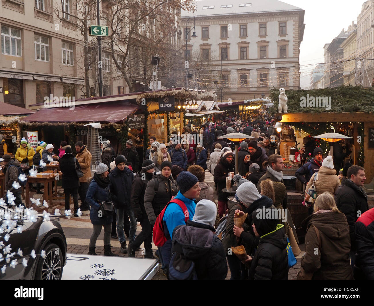 Budapest food market hi-res stock photography and images - Alamy