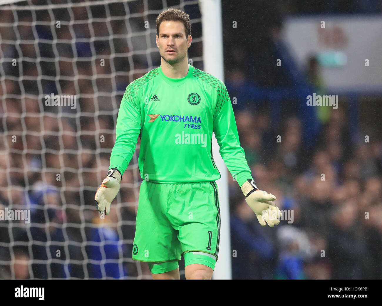 Chelsea goalkeeper Asmir Begovic Stock Photo - Alamy
