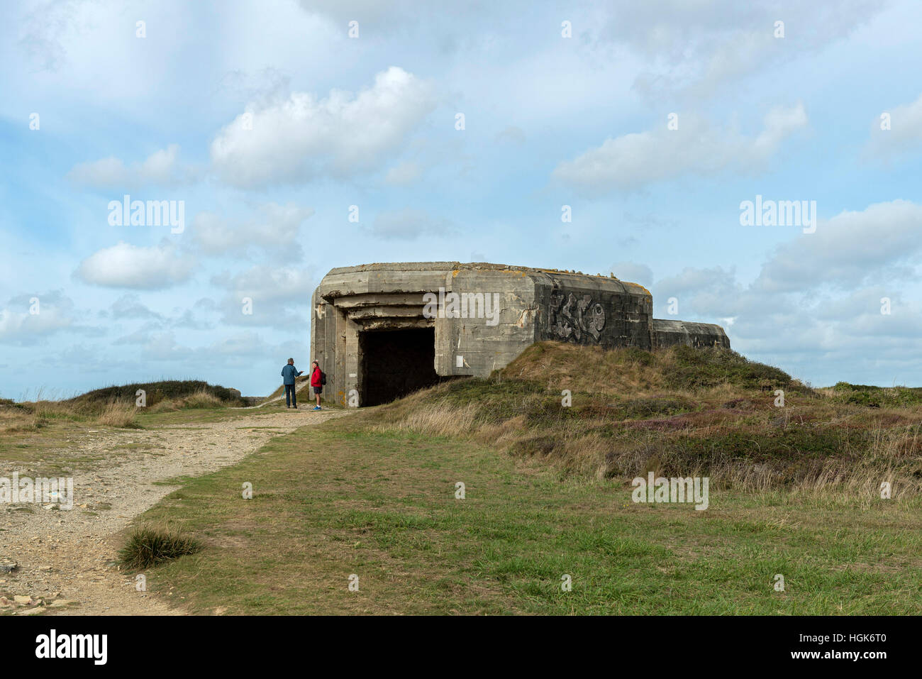 German World War II Bunkers at Crozon, Brittany, France Stock Photo - Alamy