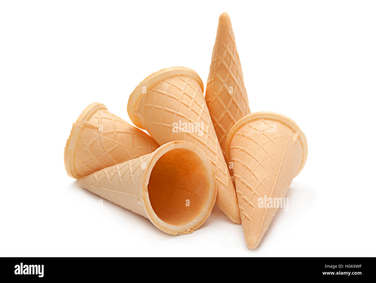 Waffle cone hi-res stock photography and images - Alamy