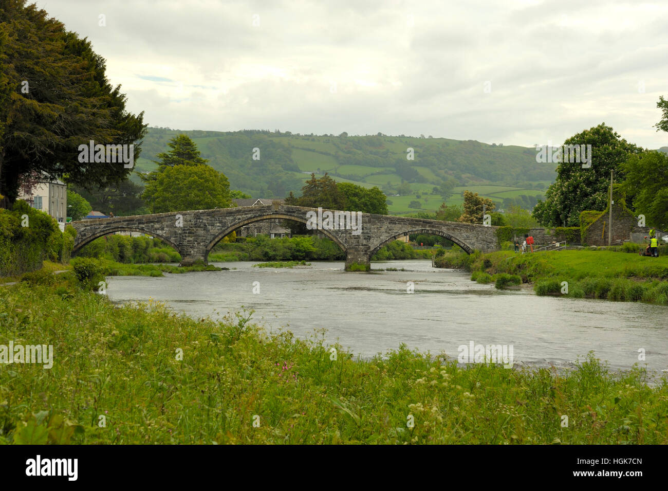Pont fawr llanrwst bridge hi-res stock photography and images - Alamy