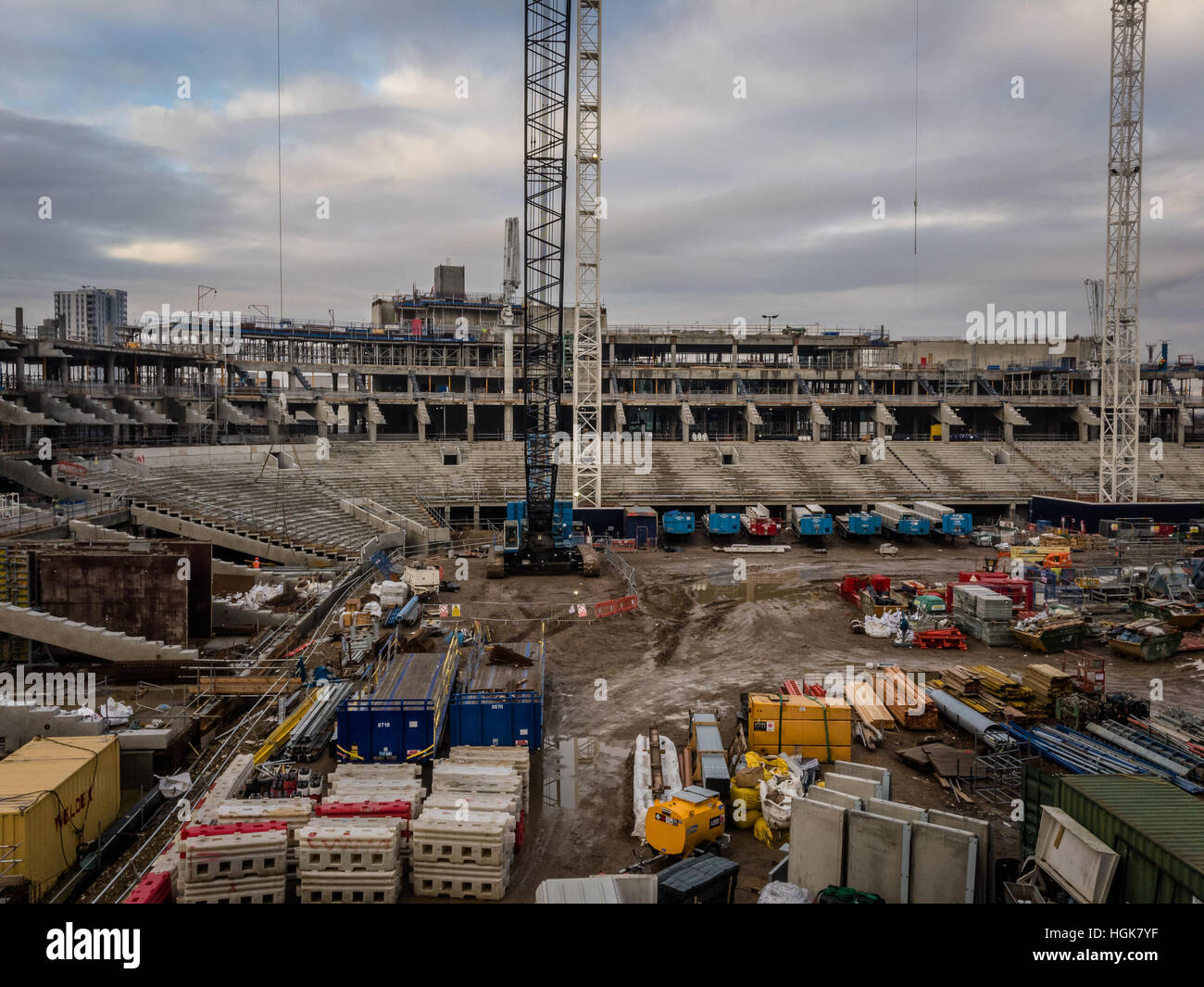 Tottenham hotspur new stadium development hi-res stock photography and ...