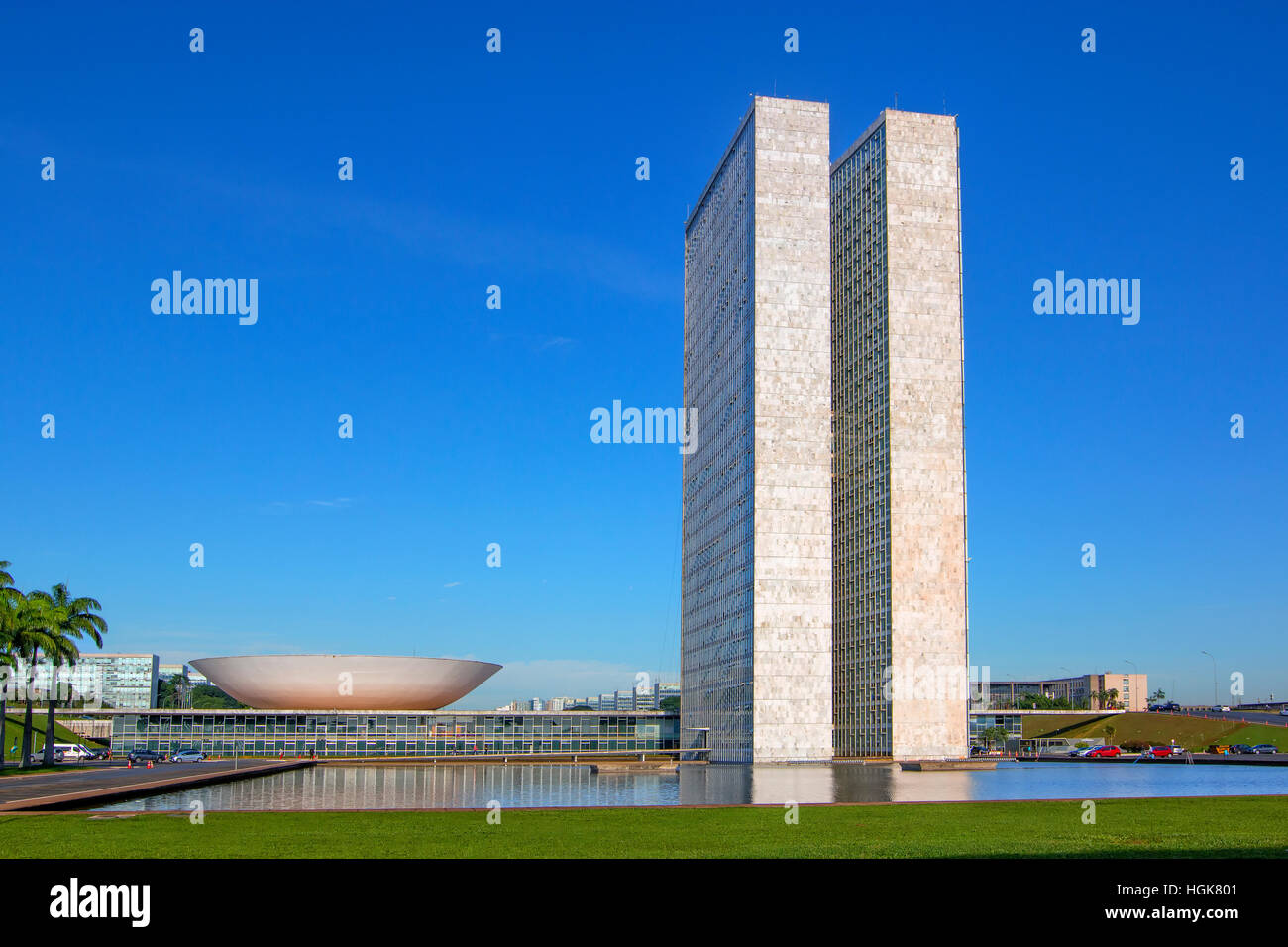 Congresso Nacional (National Congress) designed by Oscar Niemeyer ...