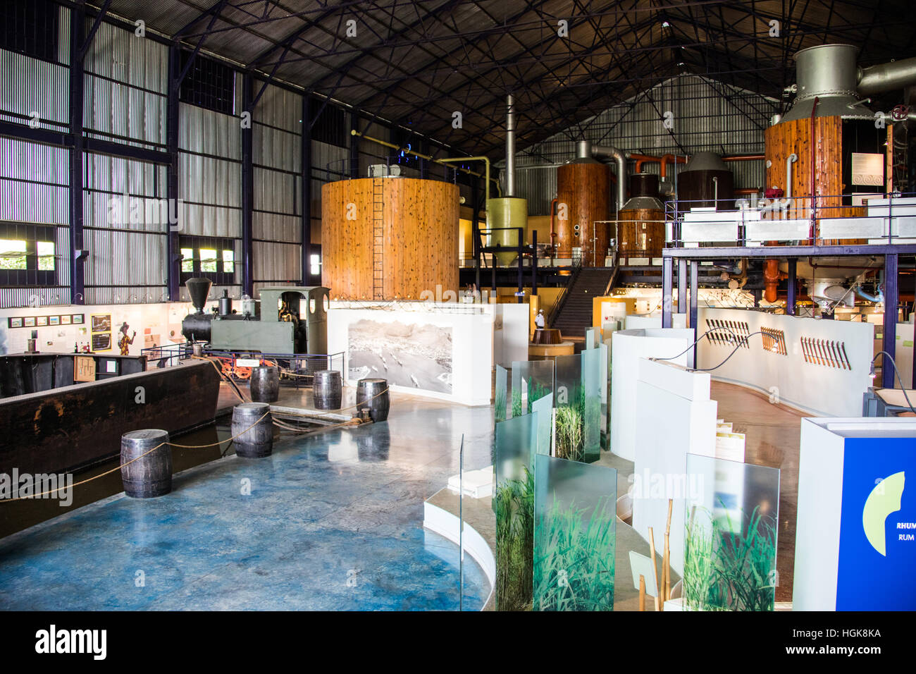 l' Aventure du Sucre or Sugar Adventure Sugar cane processing plant ...