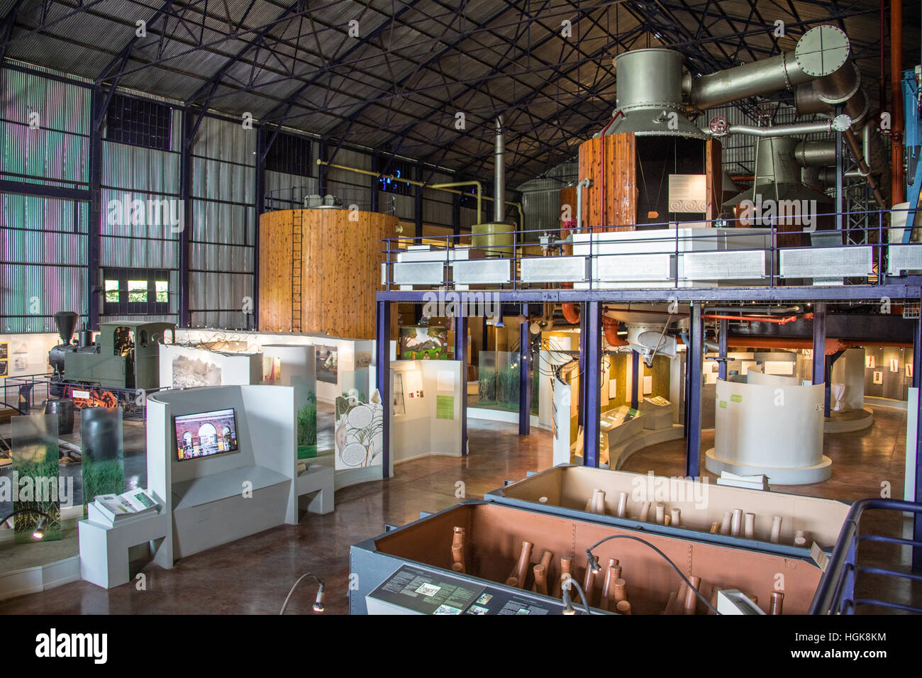 l' Aventure du Sucre or Sugar Adventure Sugar cane processing plant ...