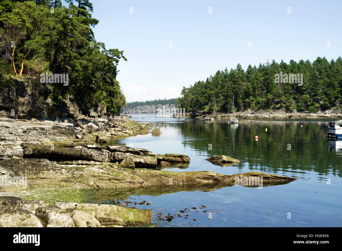 Ruxton Island, British Columbian Hideaway Stock Photo - Alamy