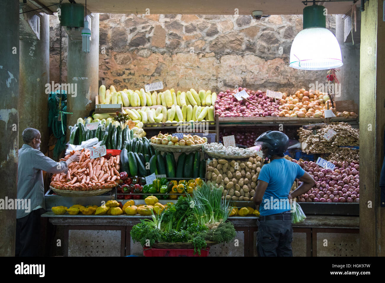 Central Market, Port Louis, Mauritius Stock Photo - Alamy