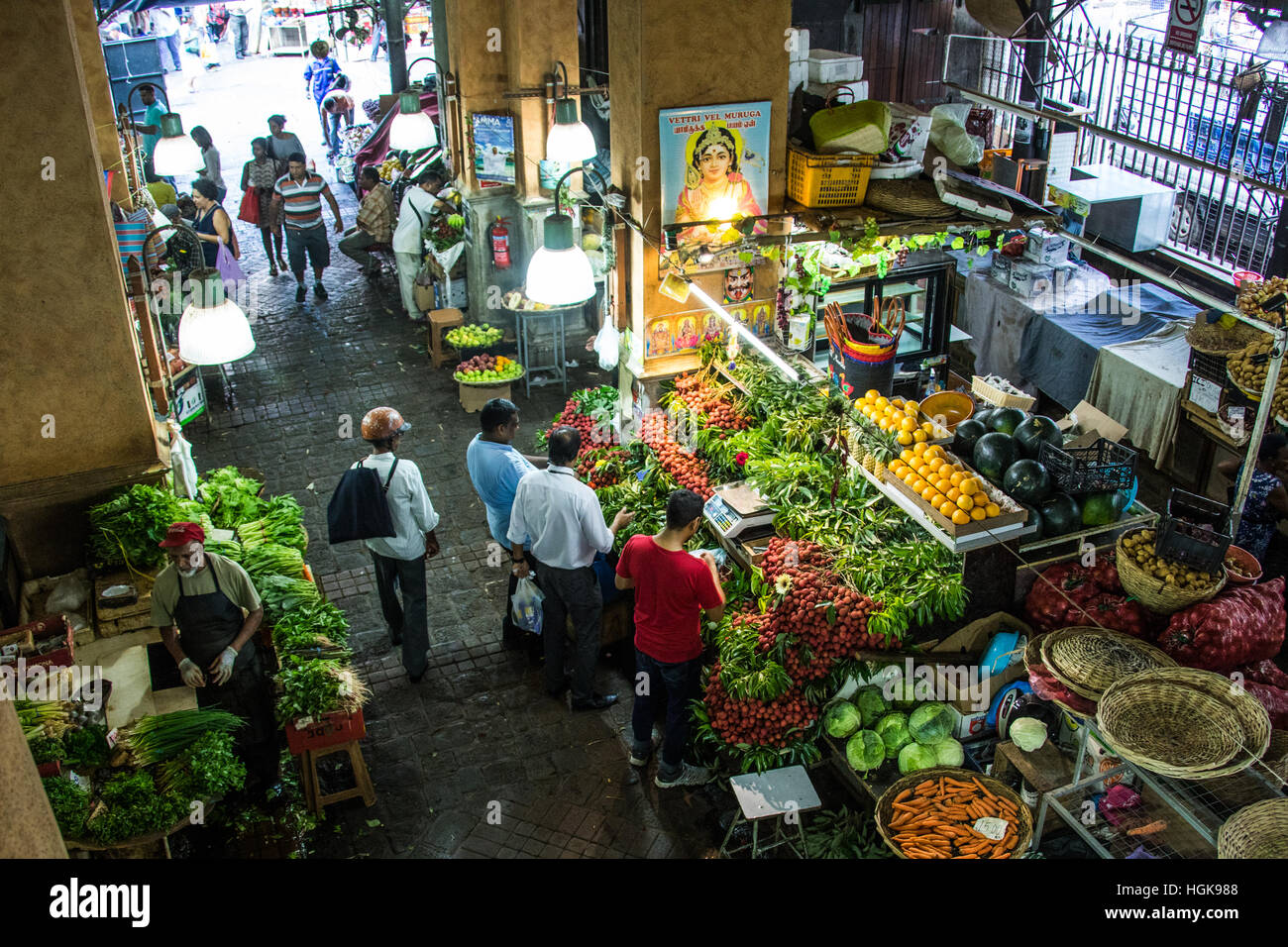 Central Market, Port Louis, Mauritius Stock Photo - Alamy