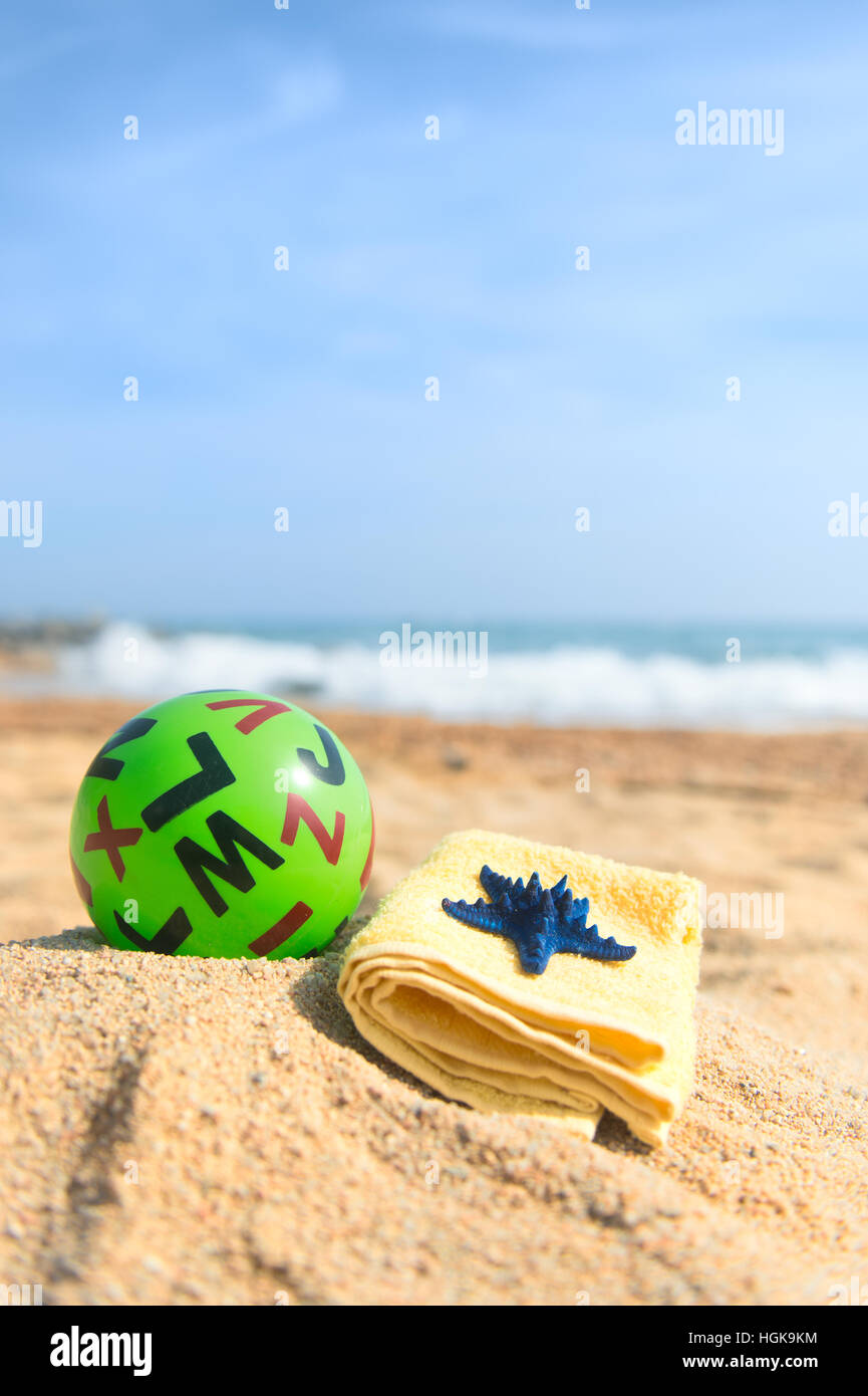 Green beach ball hi-res stock photography and images - Alamy