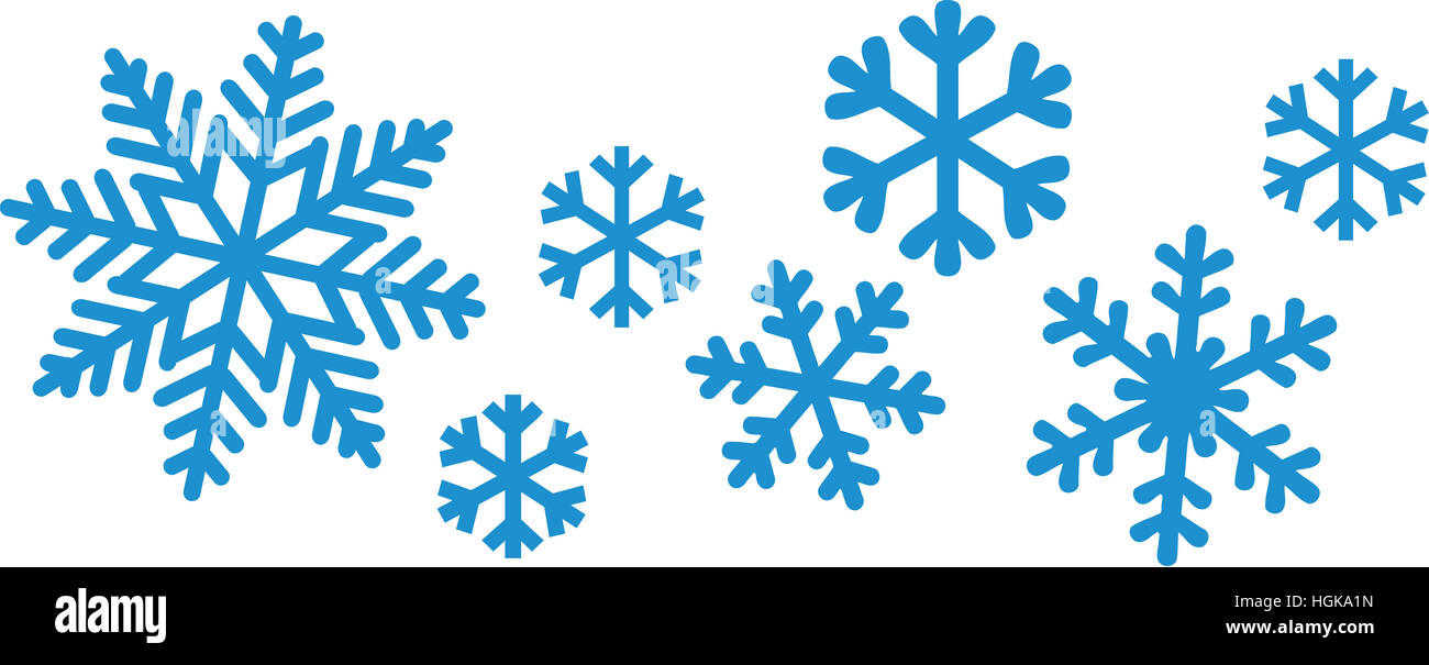 Snow season icon set Cut Out Stock Images & Pictures - Alamy