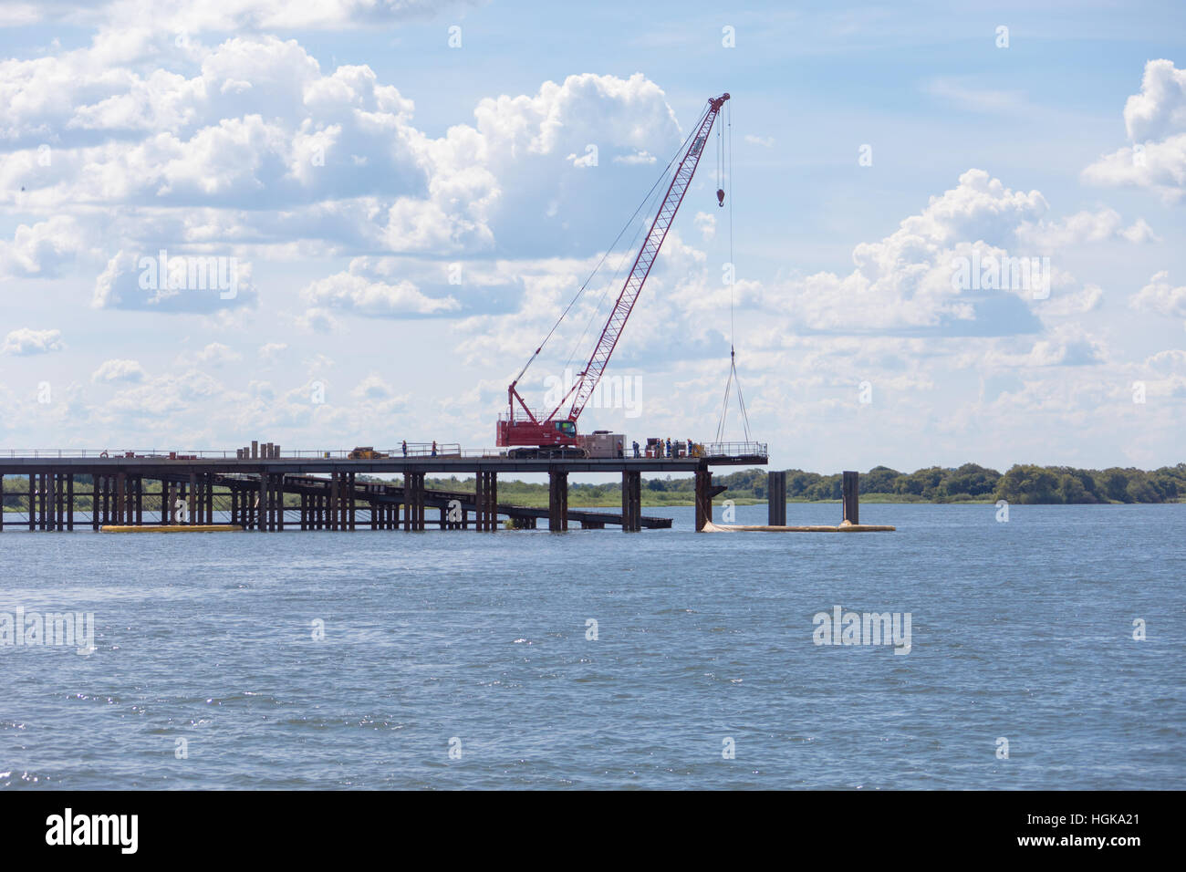 New border crossing bridge between Botswana and Zambia (this photo is ...