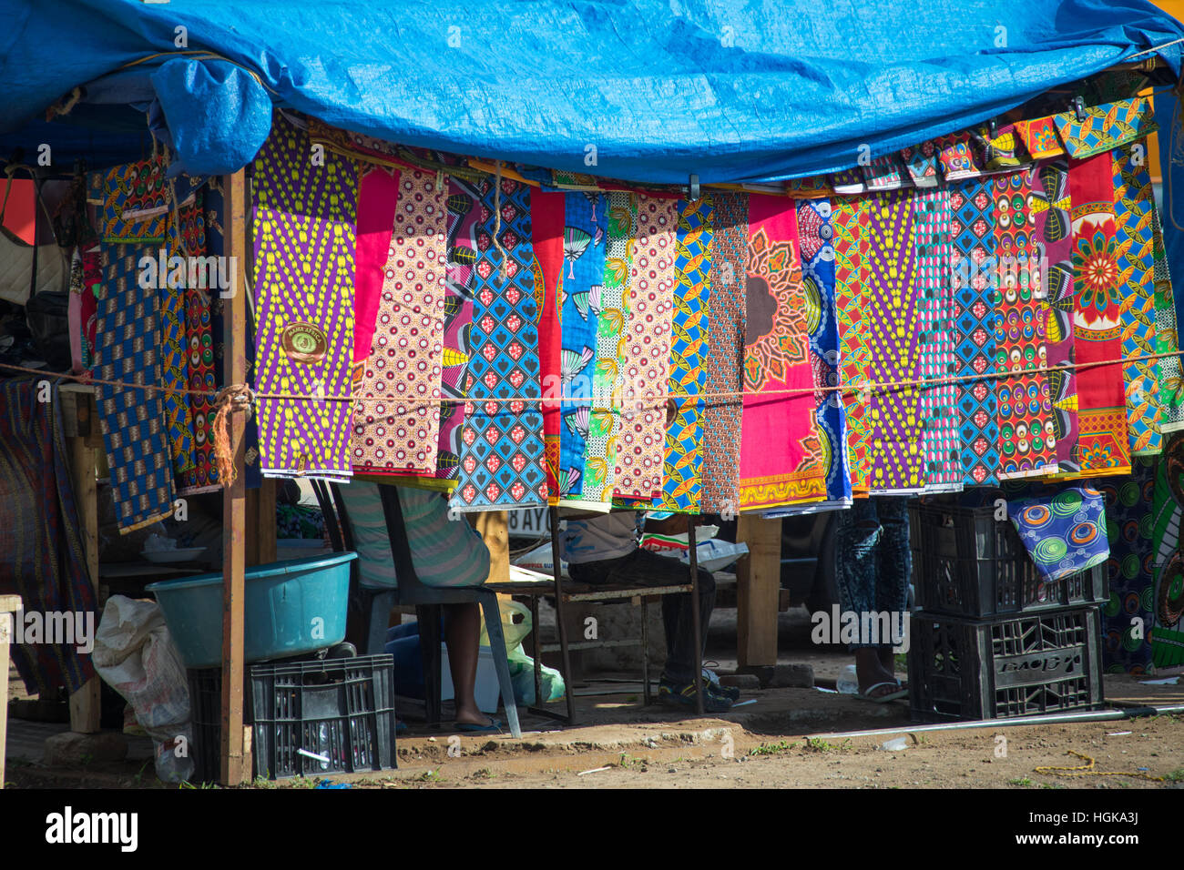 Dress patterns in Kasane, Botswana, Africa Stock Photo - Alamy