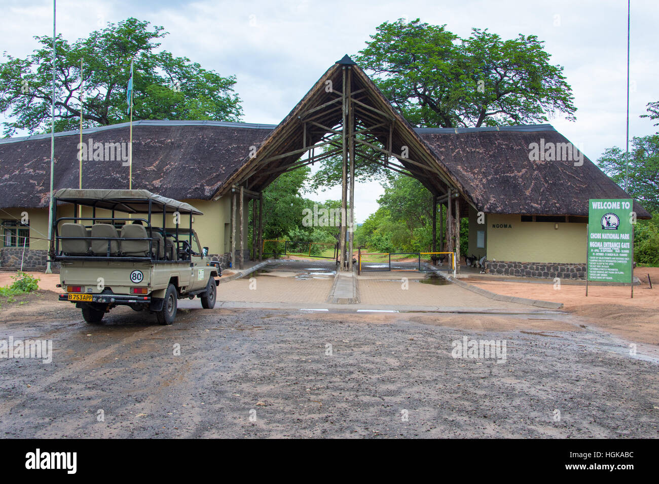 Ngoma entrance gate hi-res stock photography and images - Alamy