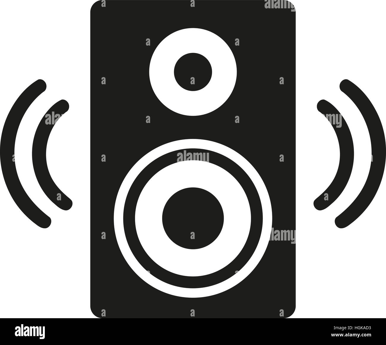 Loud speaker logo hi-res stock photography and images - Alamy