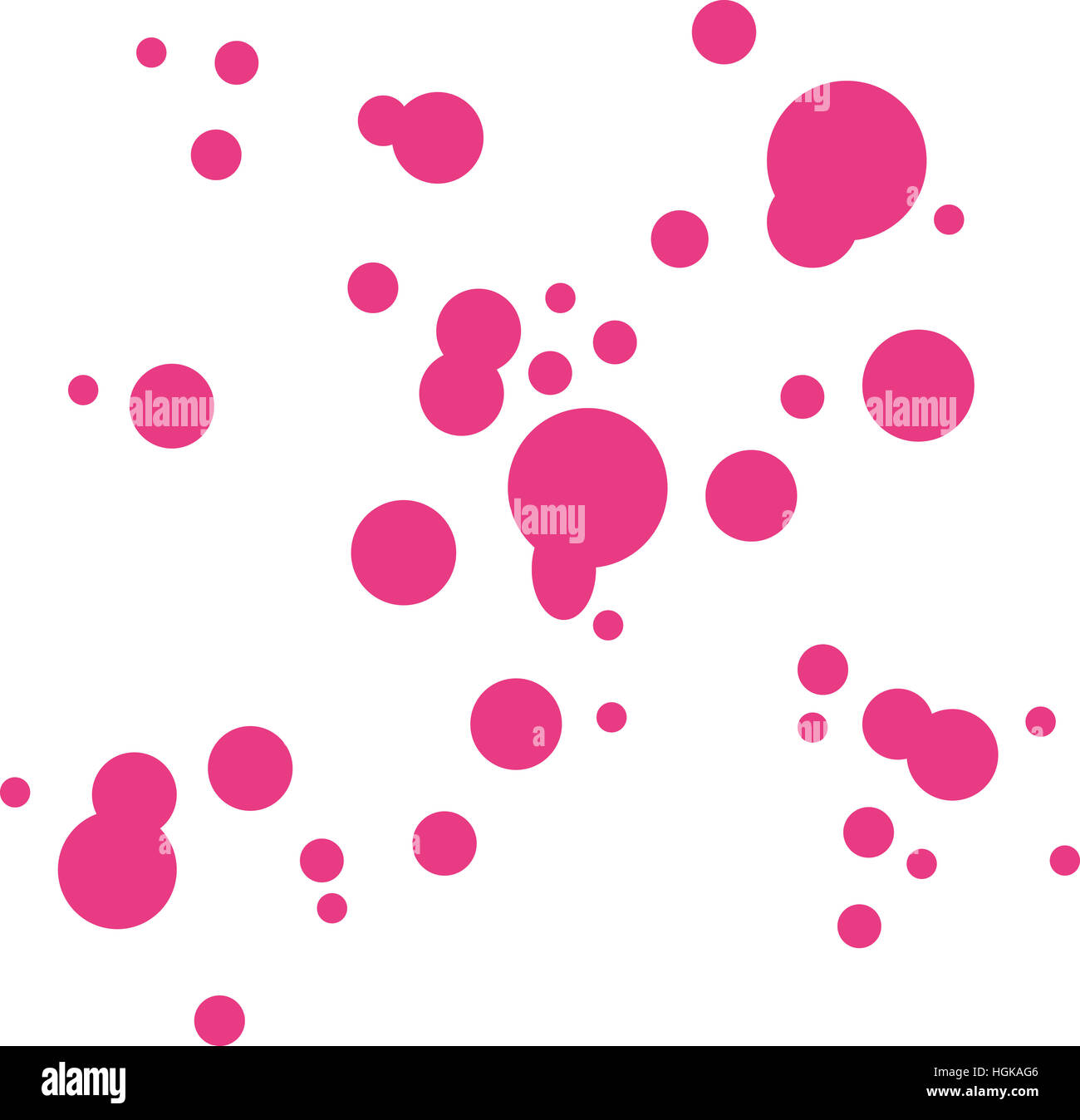 Pink color drops Stock Photo - Alamy