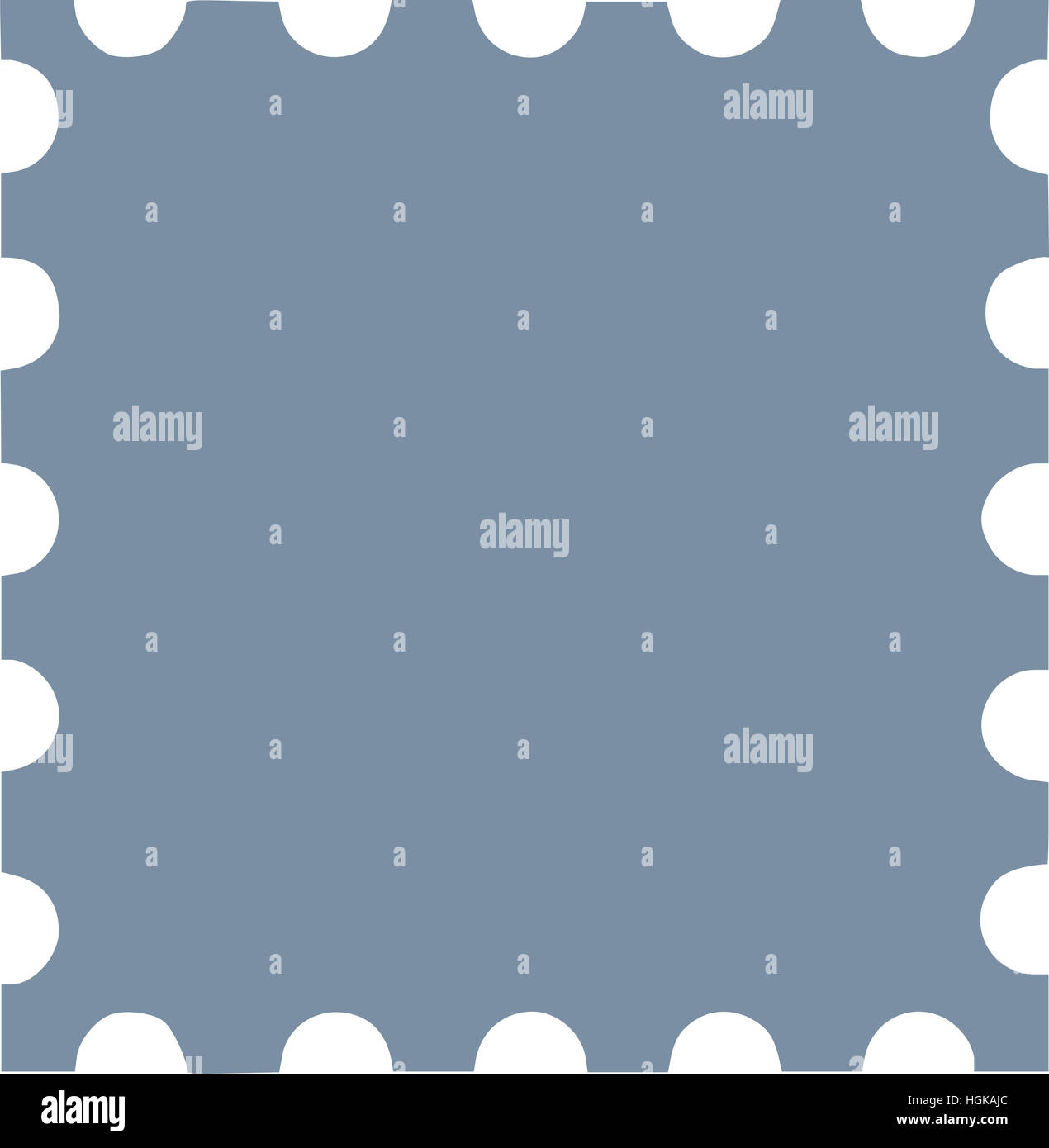 Grey postage stamp icon Stock Photo - Alamy