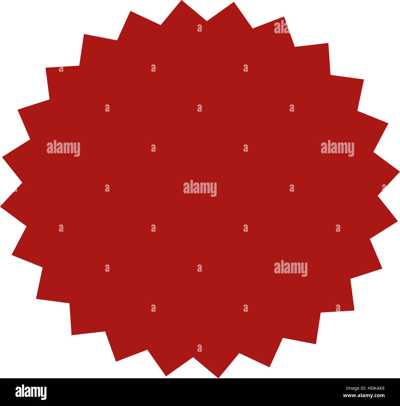 Red button star sticker Stock Photo - Alamy