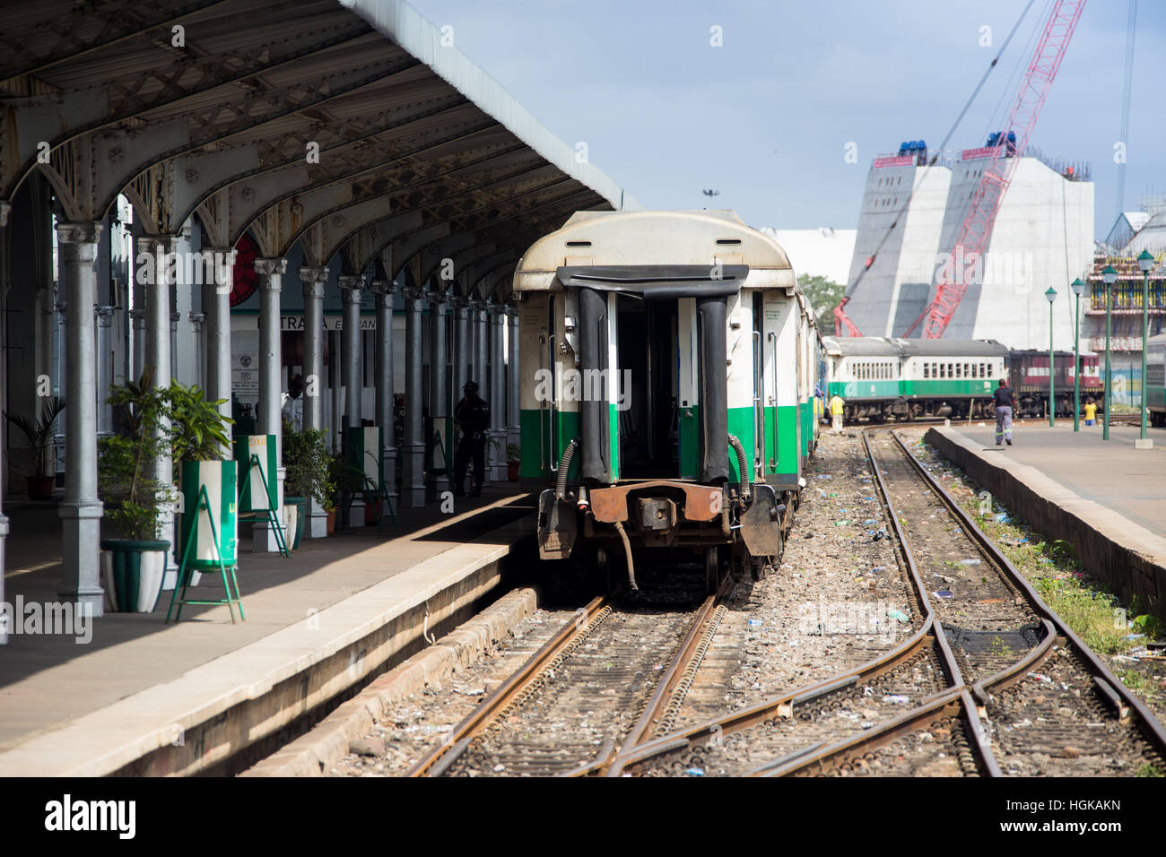 Railway station, Maputo, Mozambique Stock Photo - Alamy