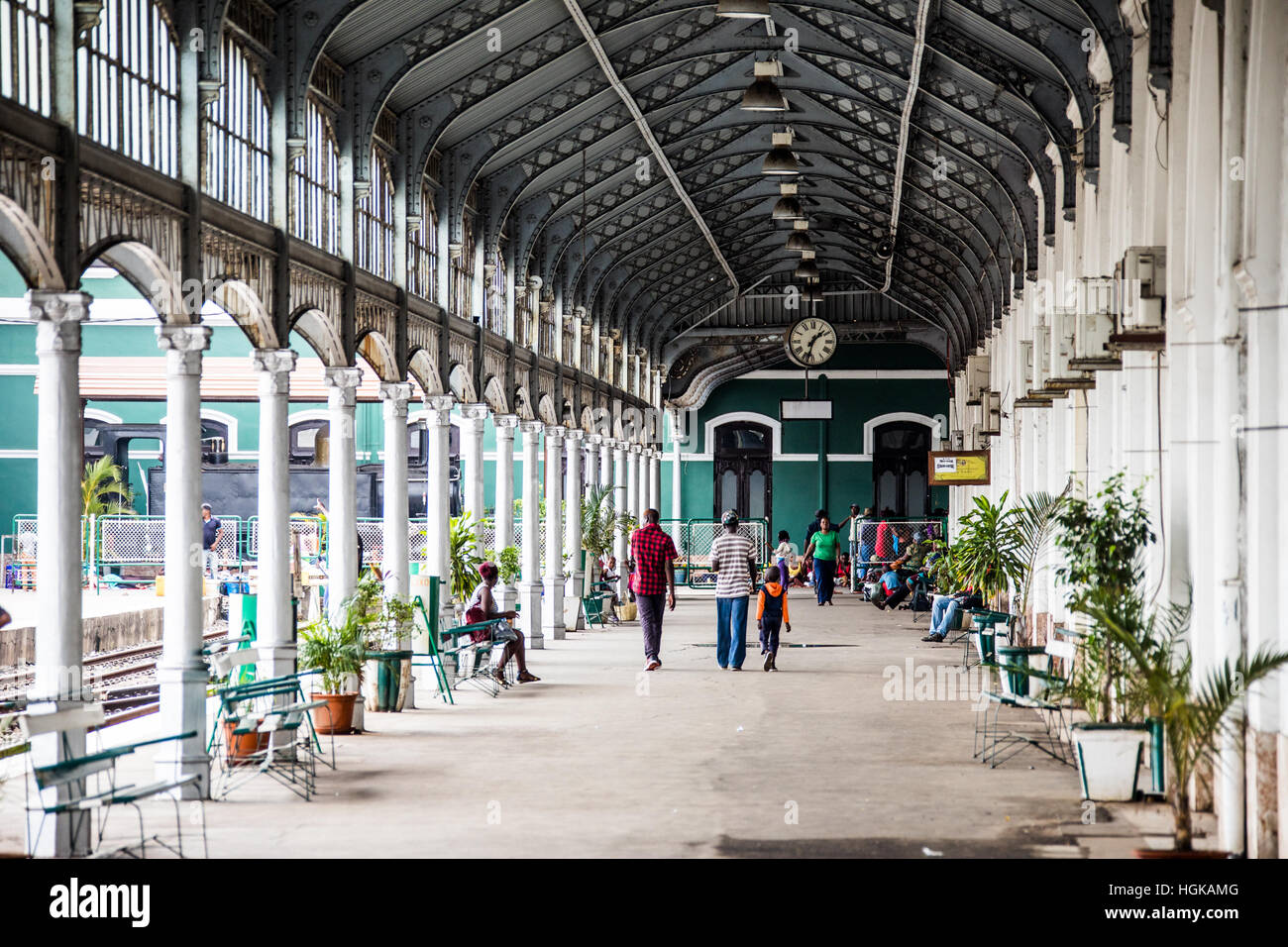 Maputo railway station hi-res stock photography and images - Alamy