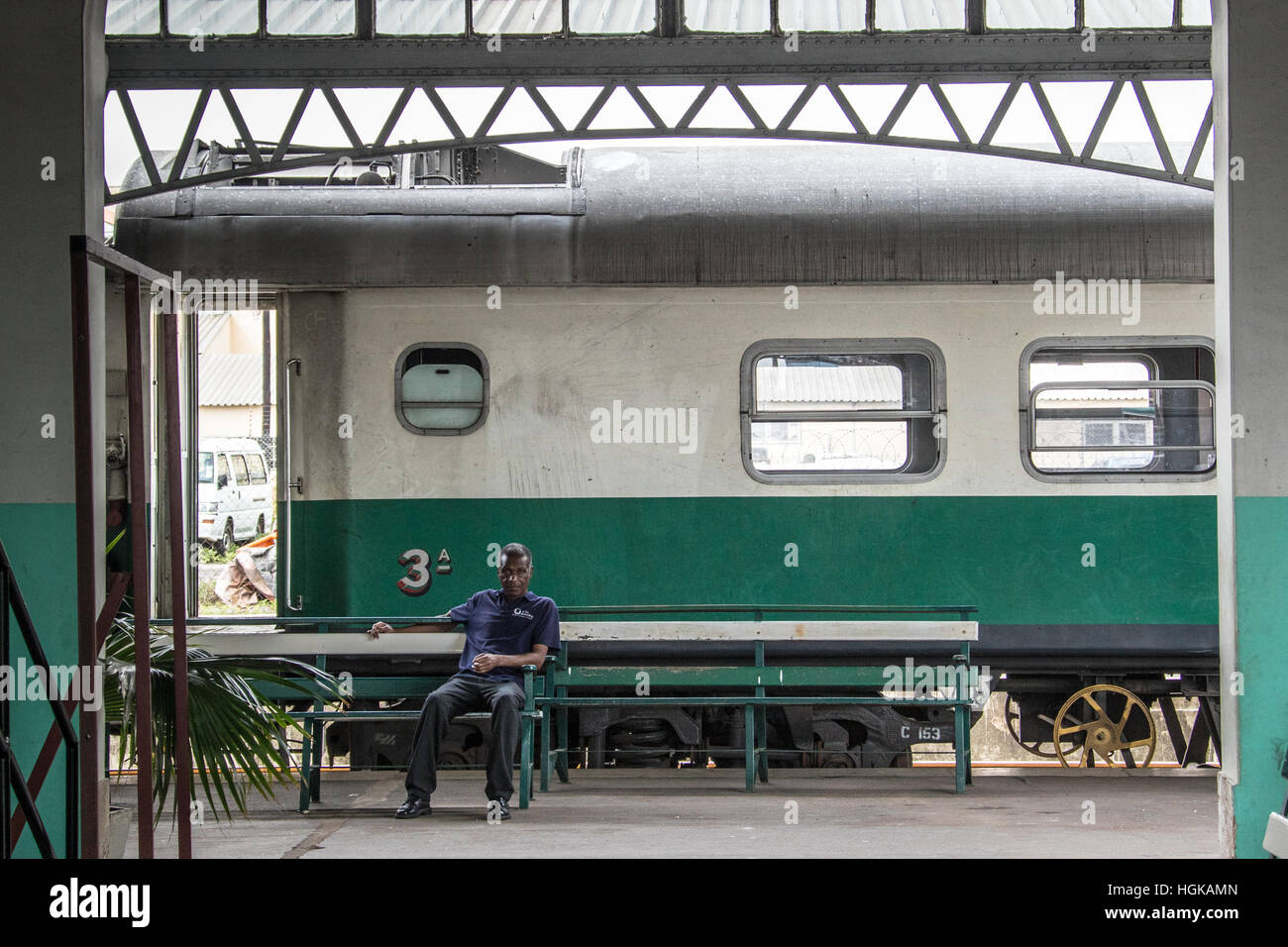 Railway station, Maputo, Mozambique Stock Photo - Alamy