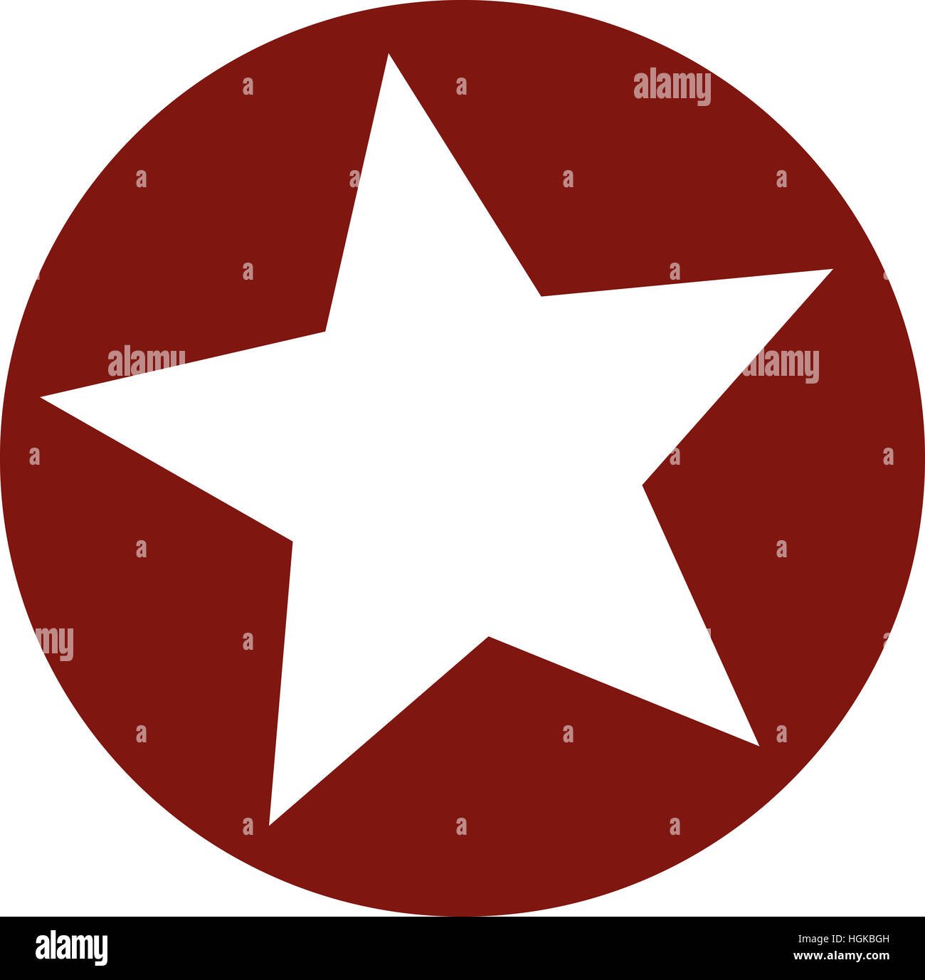 Star circle stamp Stock Photo - Alamy