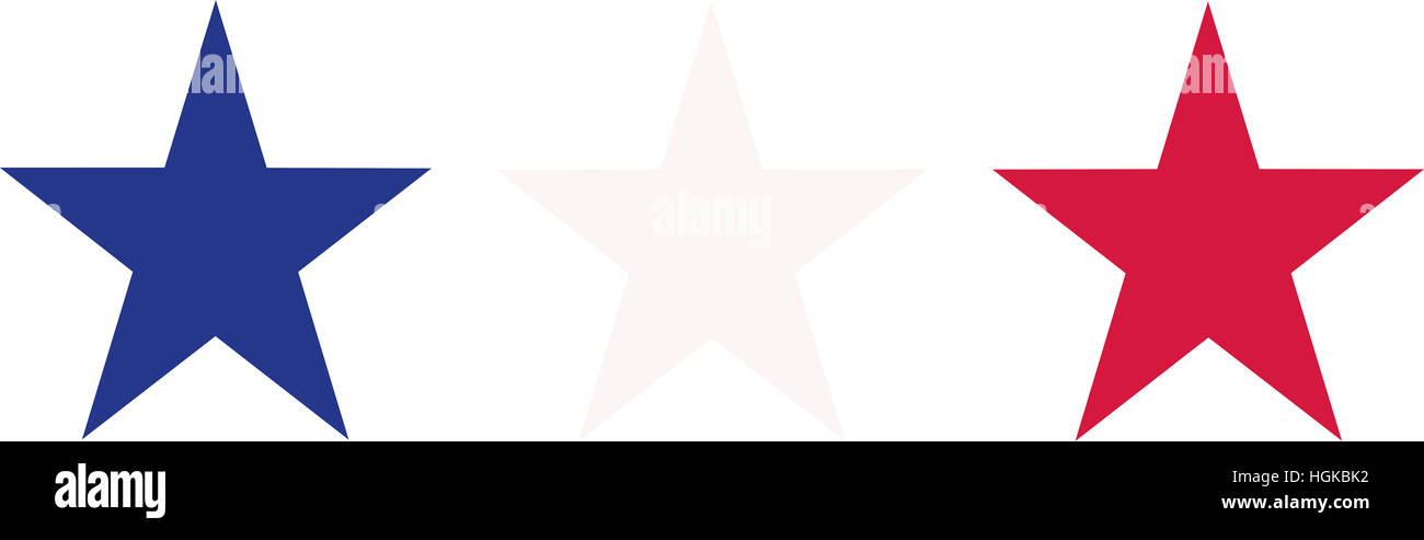 French star icon Cut Out Stock Images & Pictures - Alamy