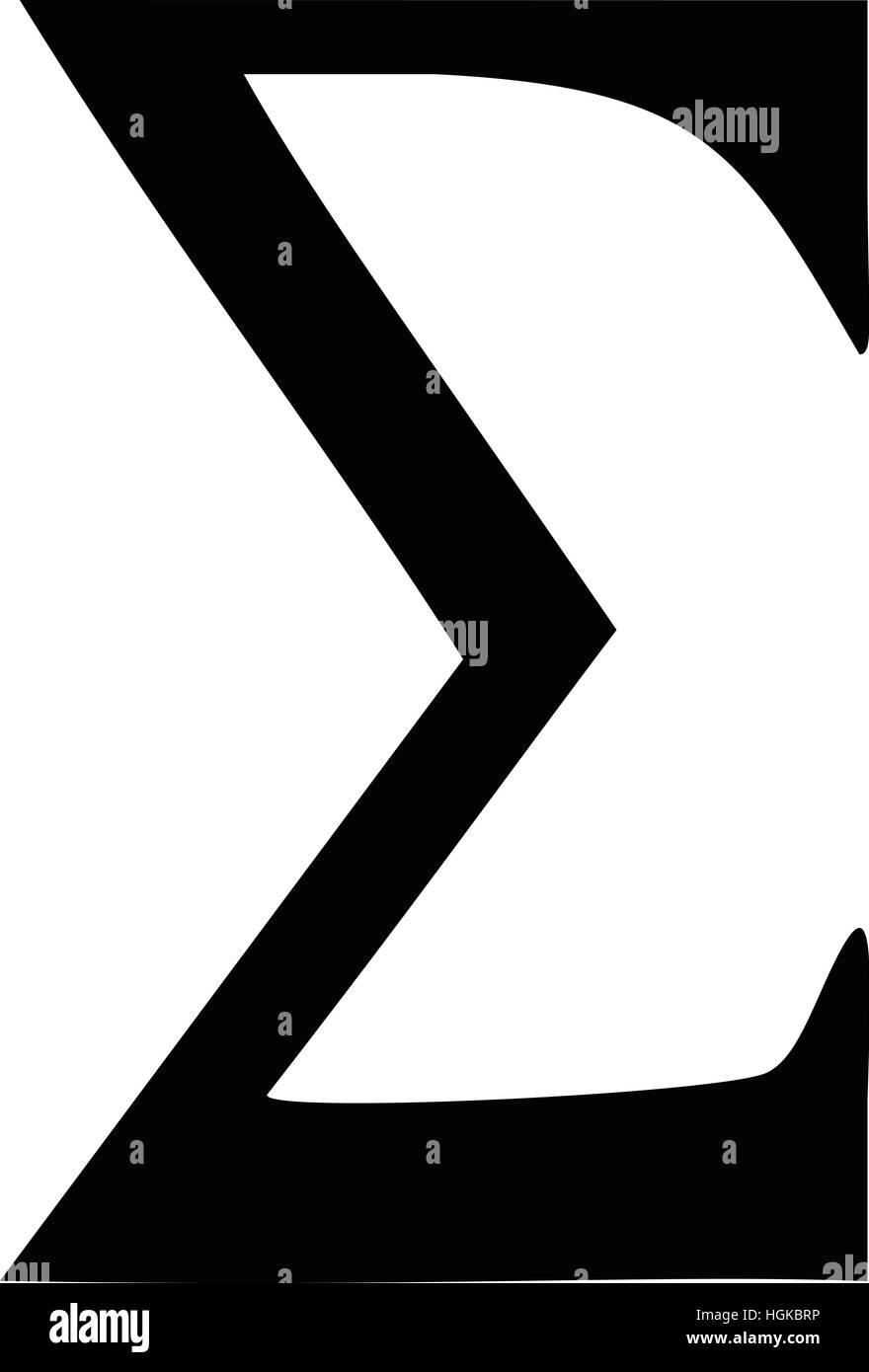 Greek letter sigma hi-res stock photography and images - Alamy