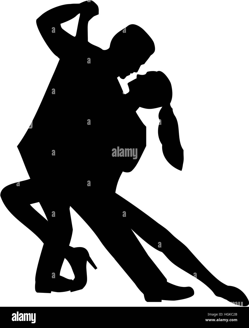 Female dancer silhouette hi-res stock photography and images - Alamy