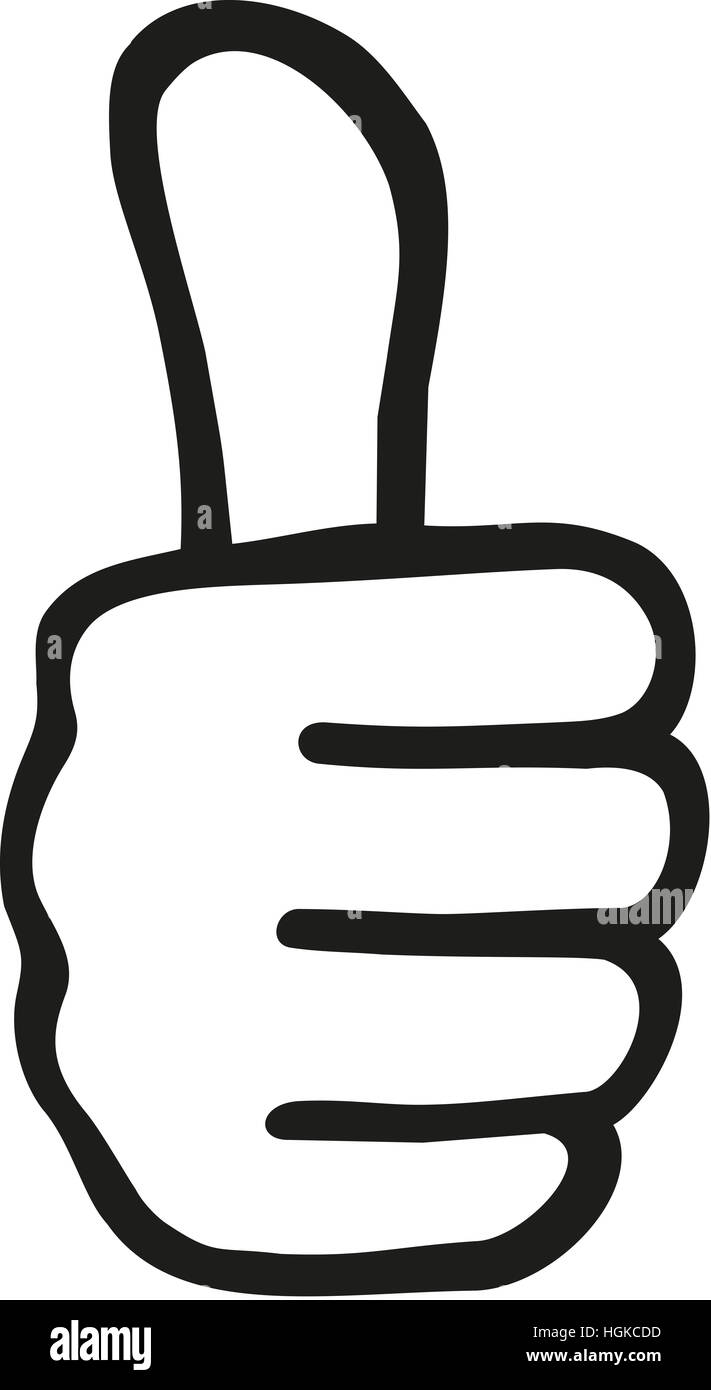 Thumbs up sign Stock Photo - Alamy