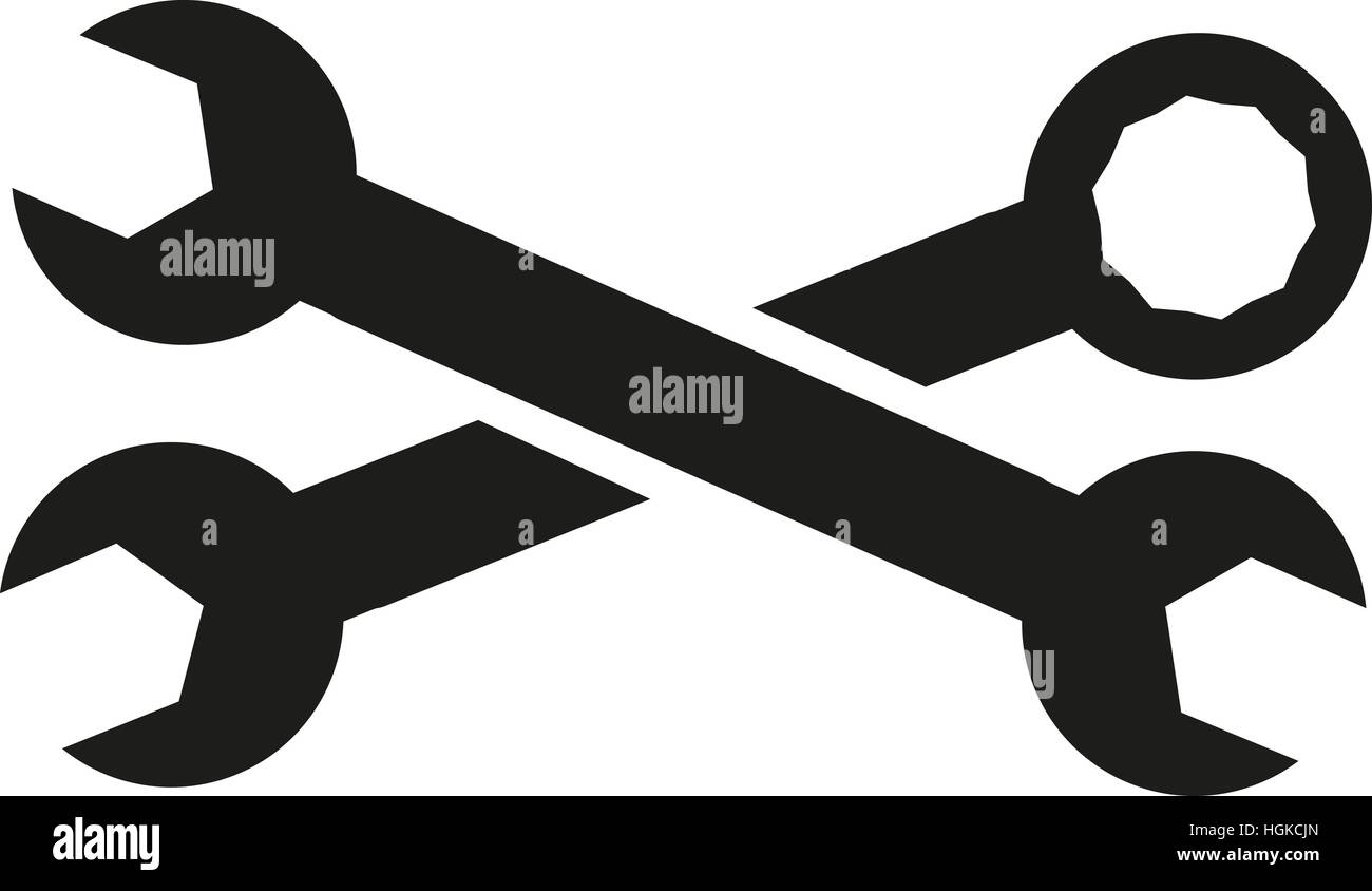 Wrench and Screwdriver Stock Photo - Alamy