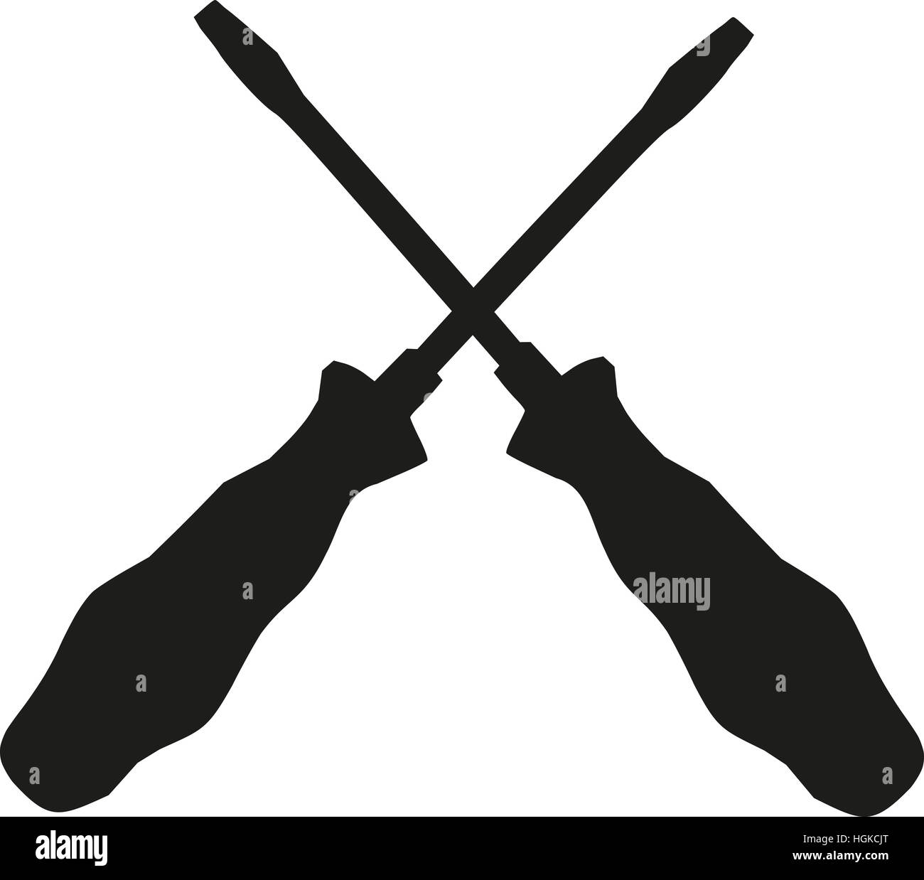 Wrench crossed mechanic tools Cut Out Stock Images & Pictures - Alamy