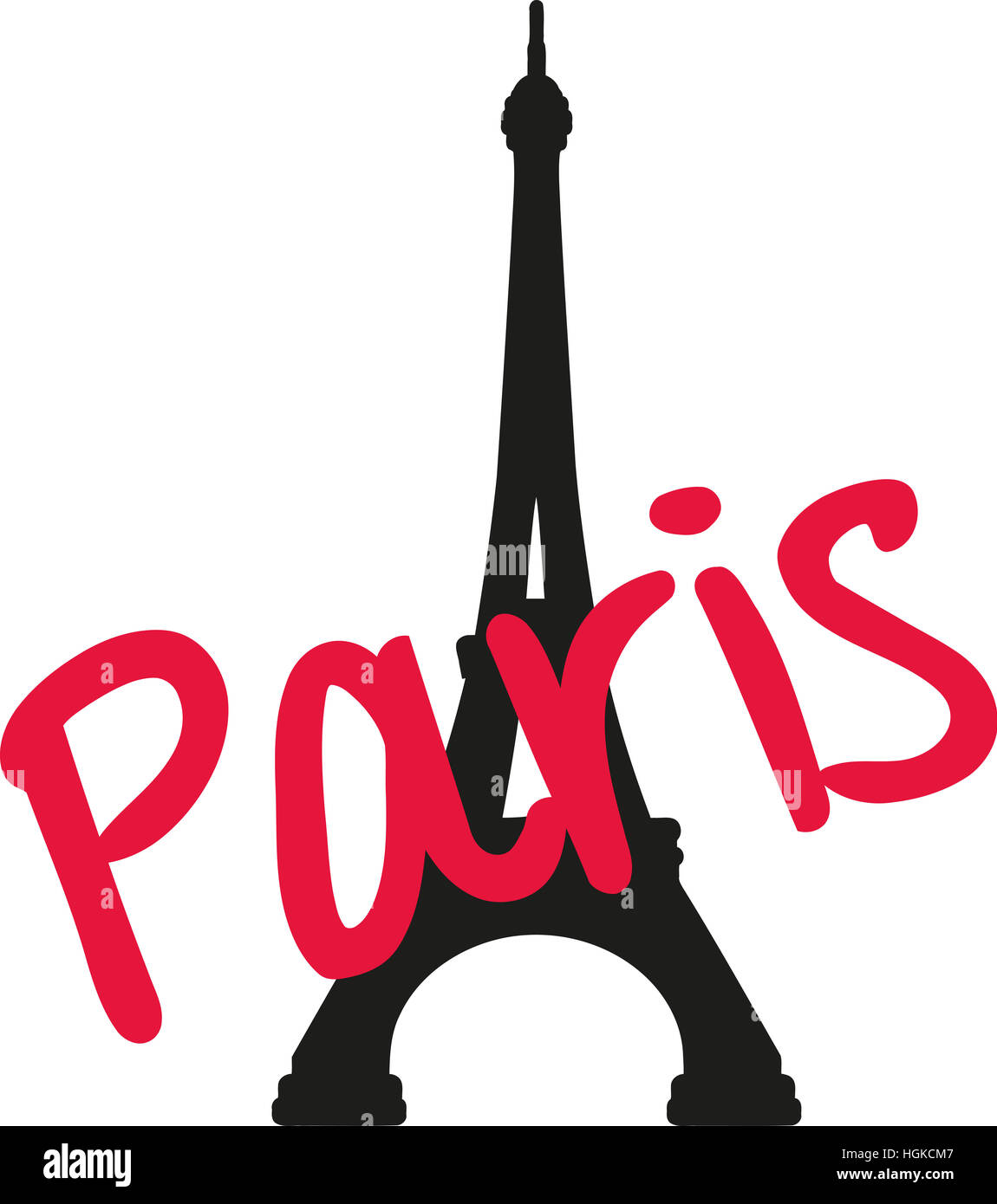 Paris france french tower Cut Out Stock Images & Pictures - Alamy