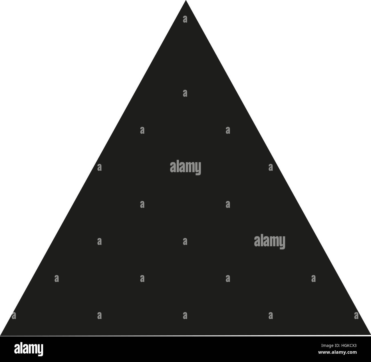 Triangle icon hi-res stock photography and images - Alamy