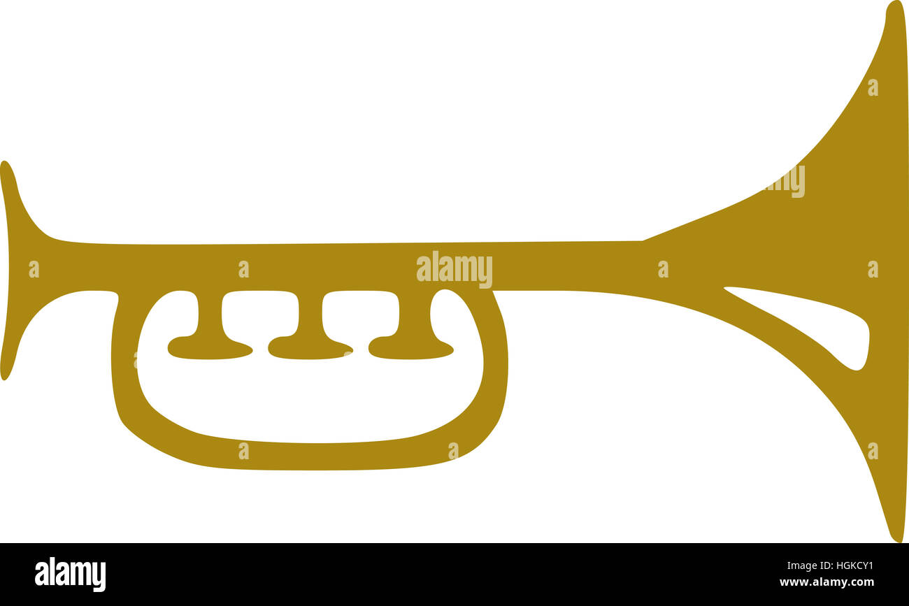 Symbol trumpet instrument icon hi-res stock photography and images - Alamy