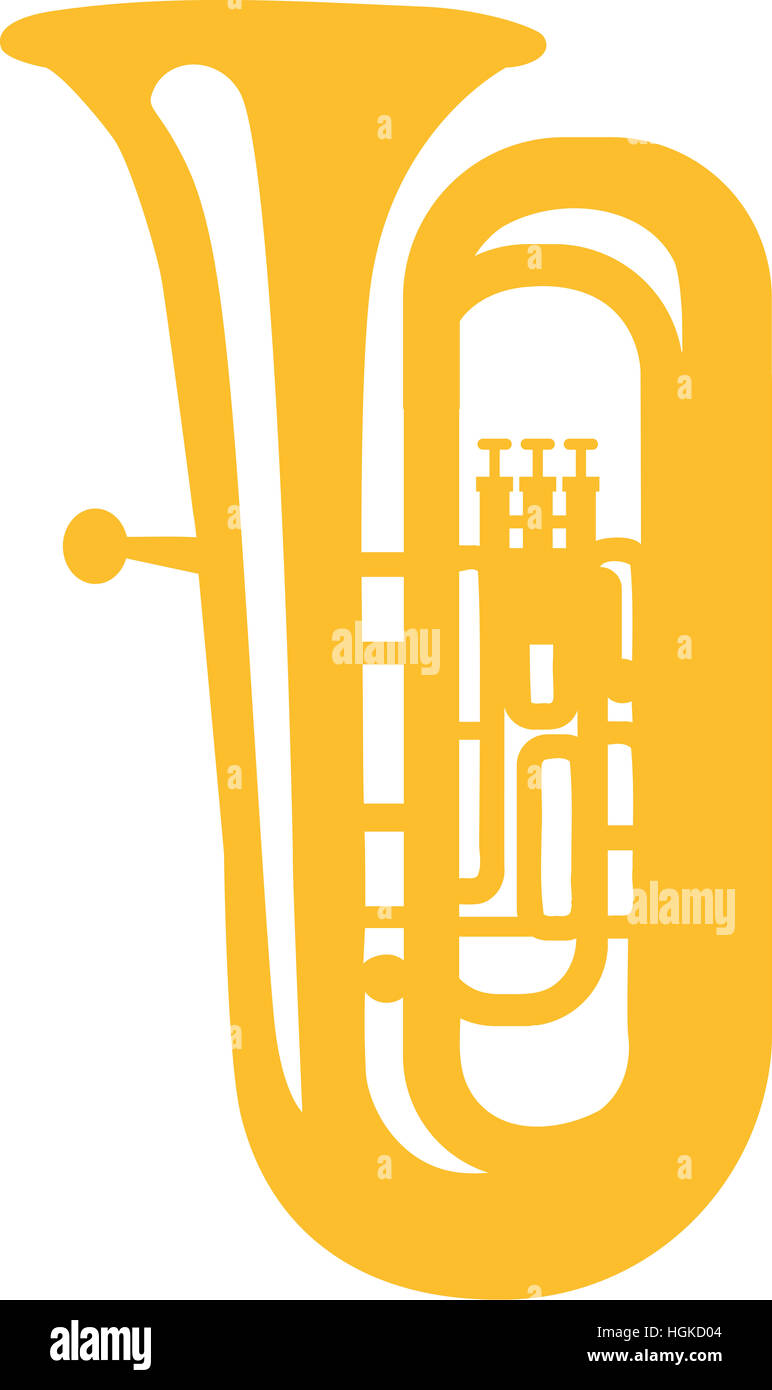 Tuba symbol hi-res stock photography and images - Alamy