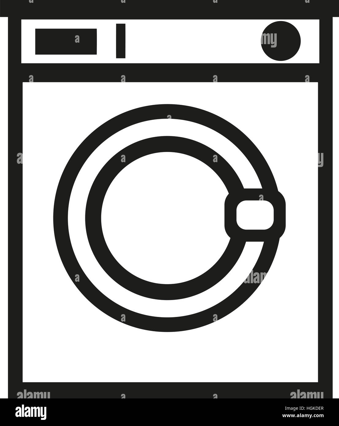 Washing machine symbol hi-res stock photography and images - Alamy