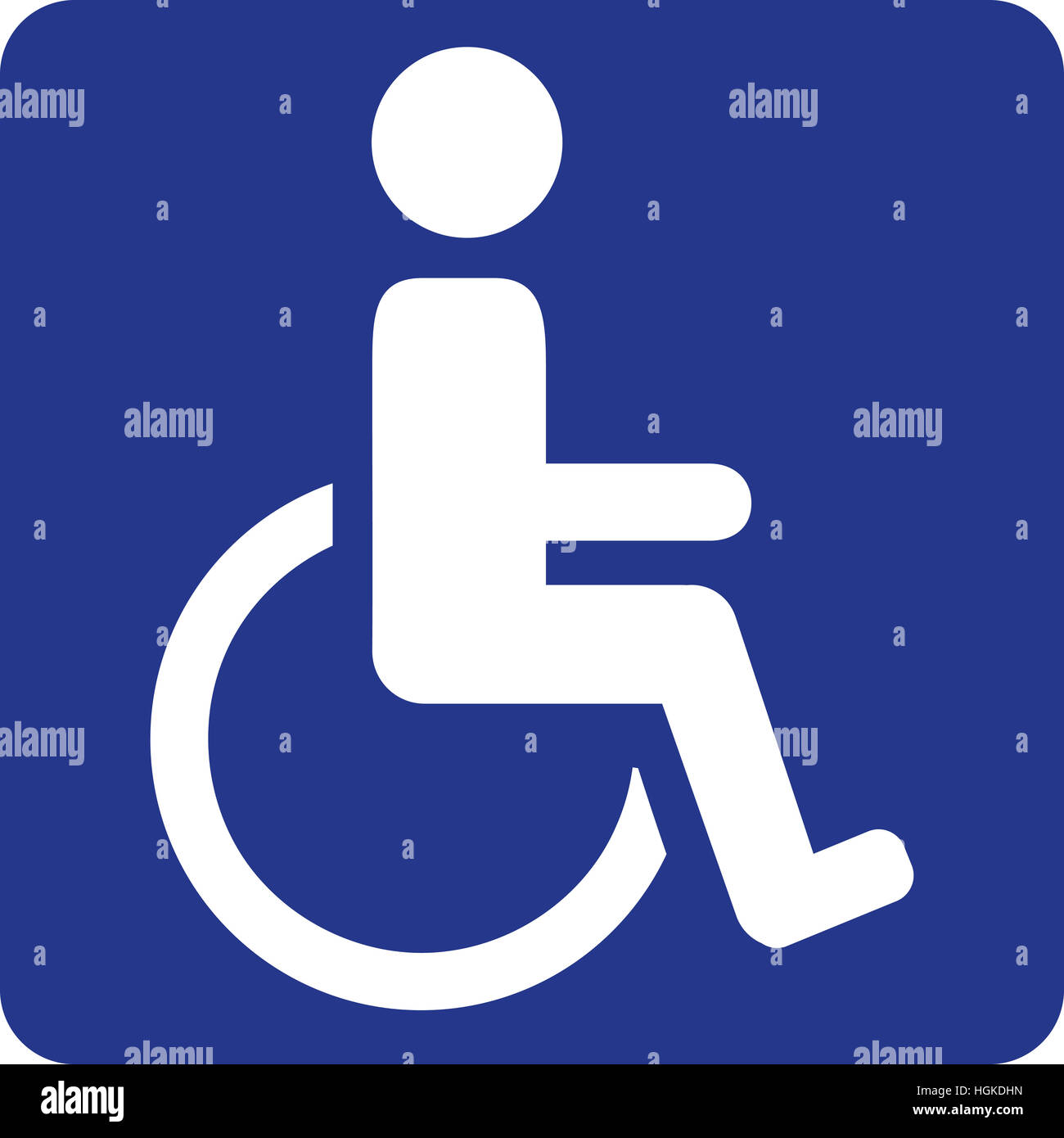 Wheelchair pictogram hi-res stock photography and images - Alamy
